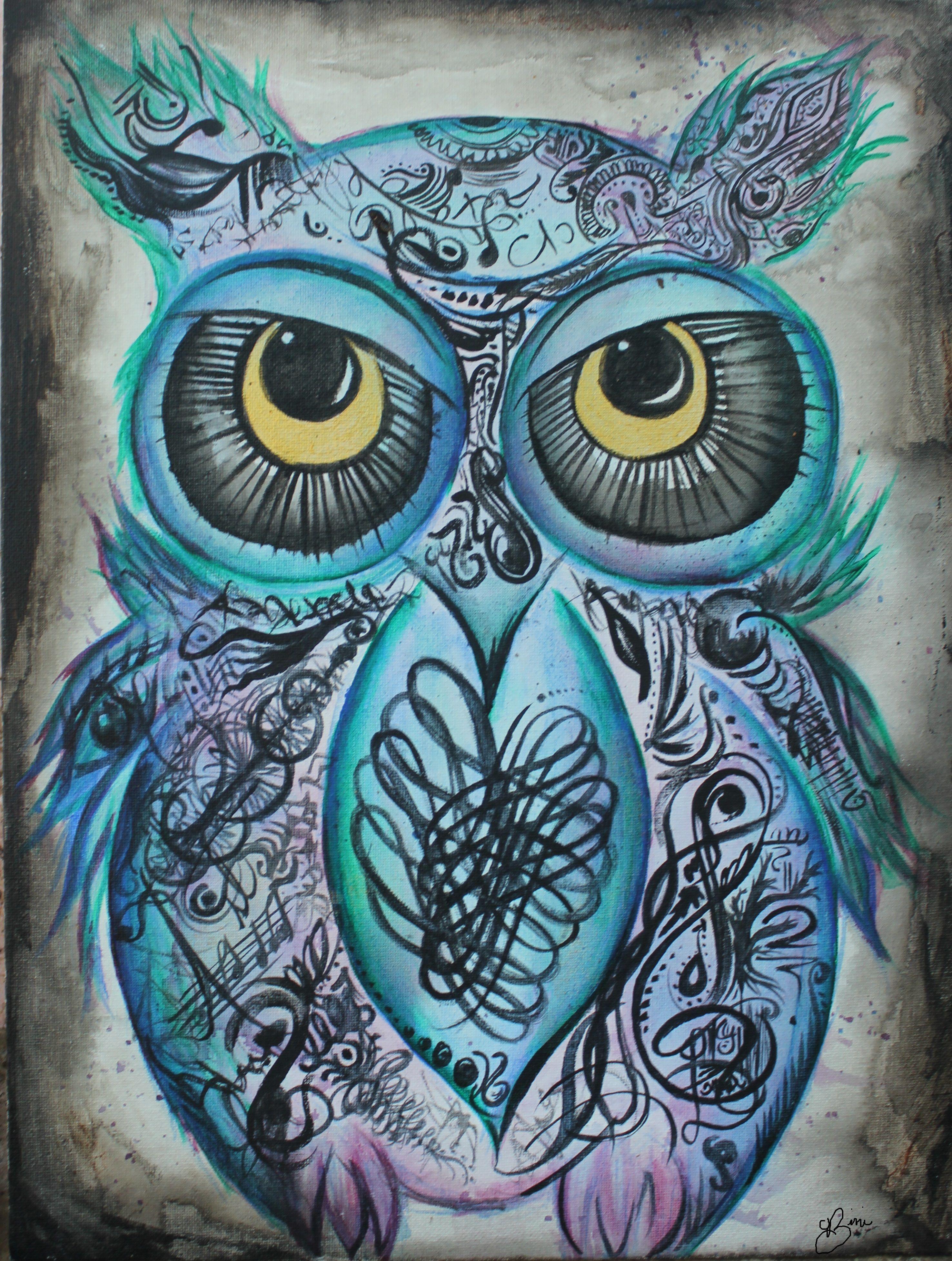 Trippy Owl Wallpapers - Top Free Trippy Owl Backgrounds - WallpaperAccess