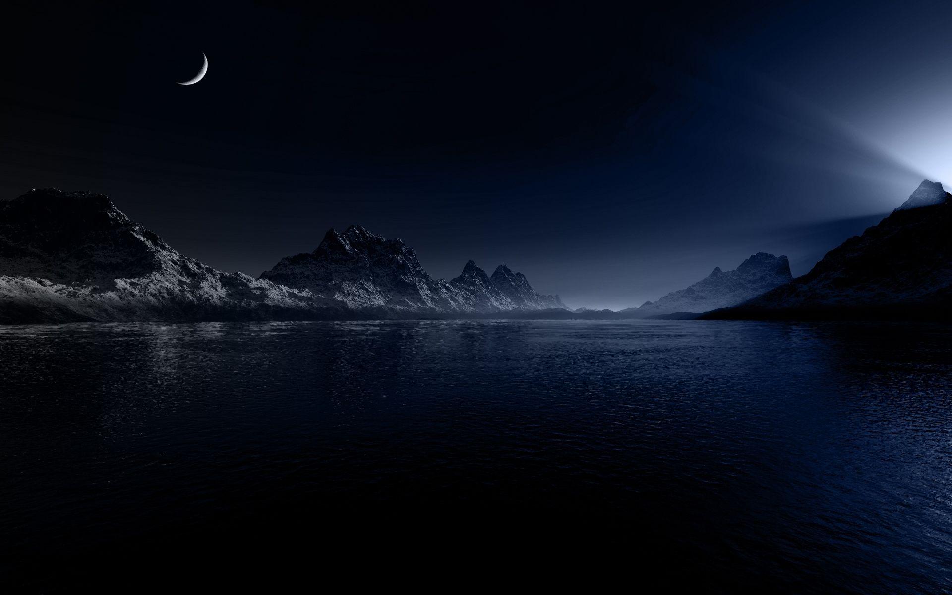 Sea Night Wallpapers - Top Free Sea Night Backgrounds - WallpaperAccess