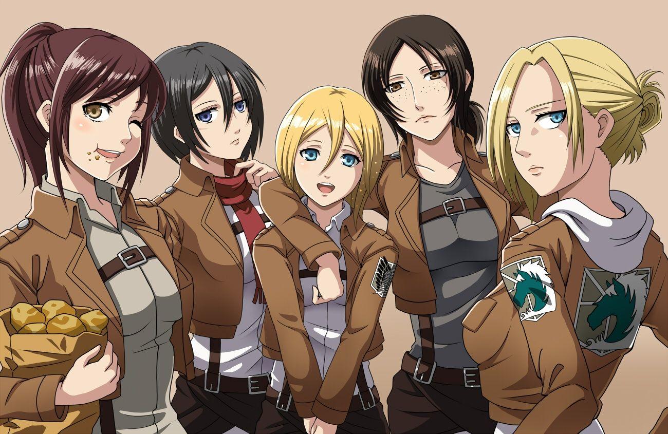 Attack On Titan Characters Wallpapers Top Nh ng H nh nh p Attack On Titan Characters Wallpapers Top Nh ng H nh nh p