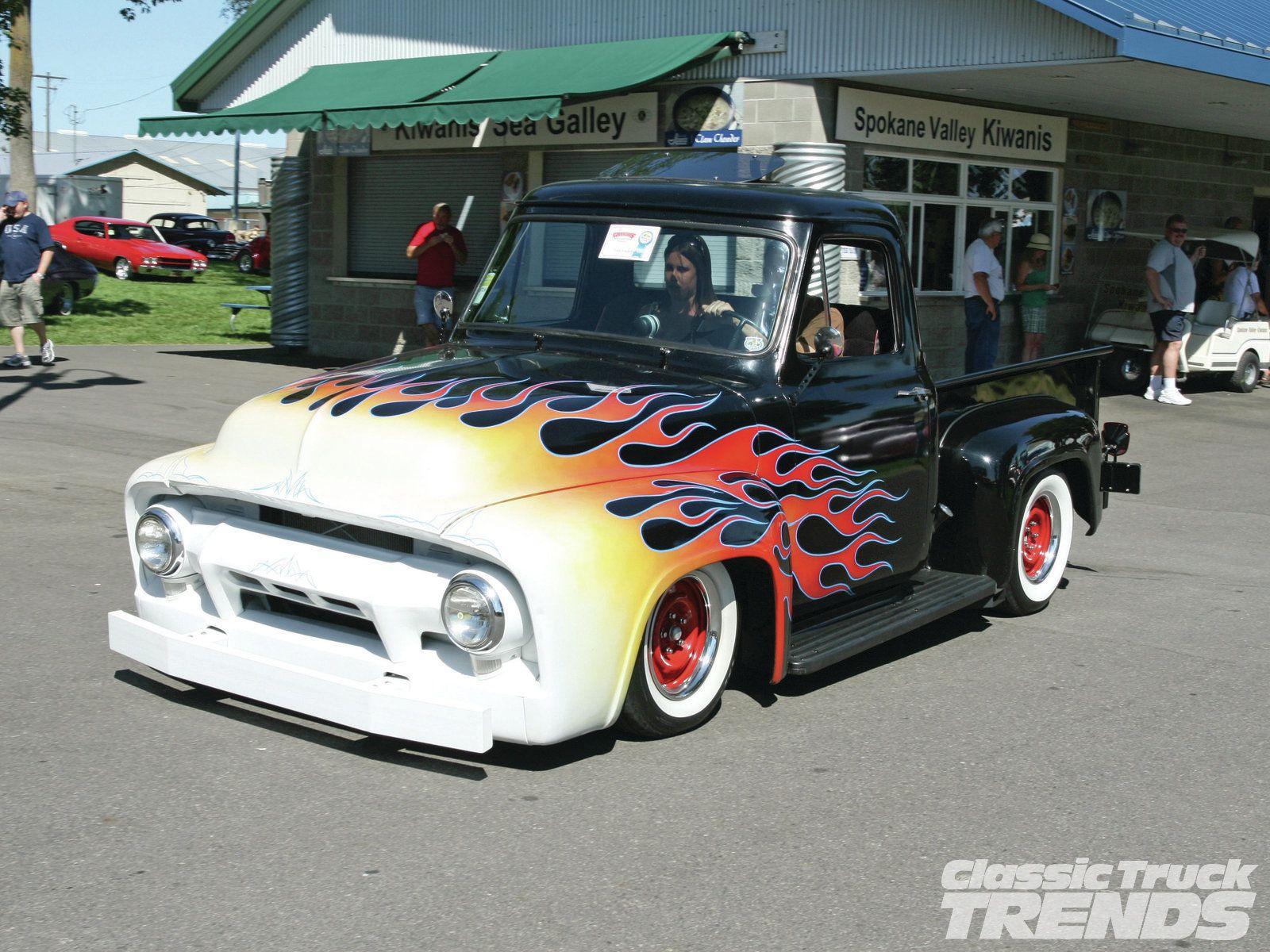 Hot Rod Trucks Wallpapers - Top Free Hot Rod Trucks Backgrounds ...