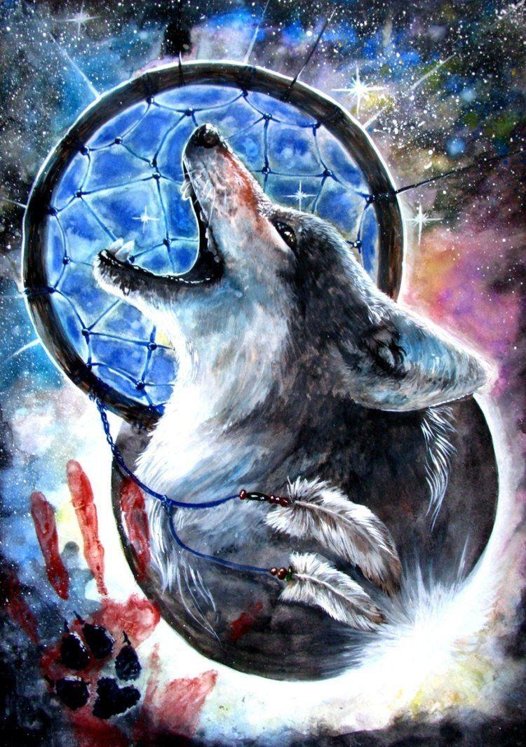 Native American Wolves Wallpapers - Top Free Native American Wolves ...