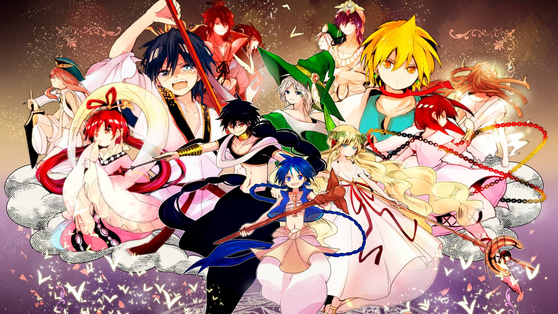 Magi Aladdin Wallpapers - Top Free Magi Aladdin Backgrounds ...