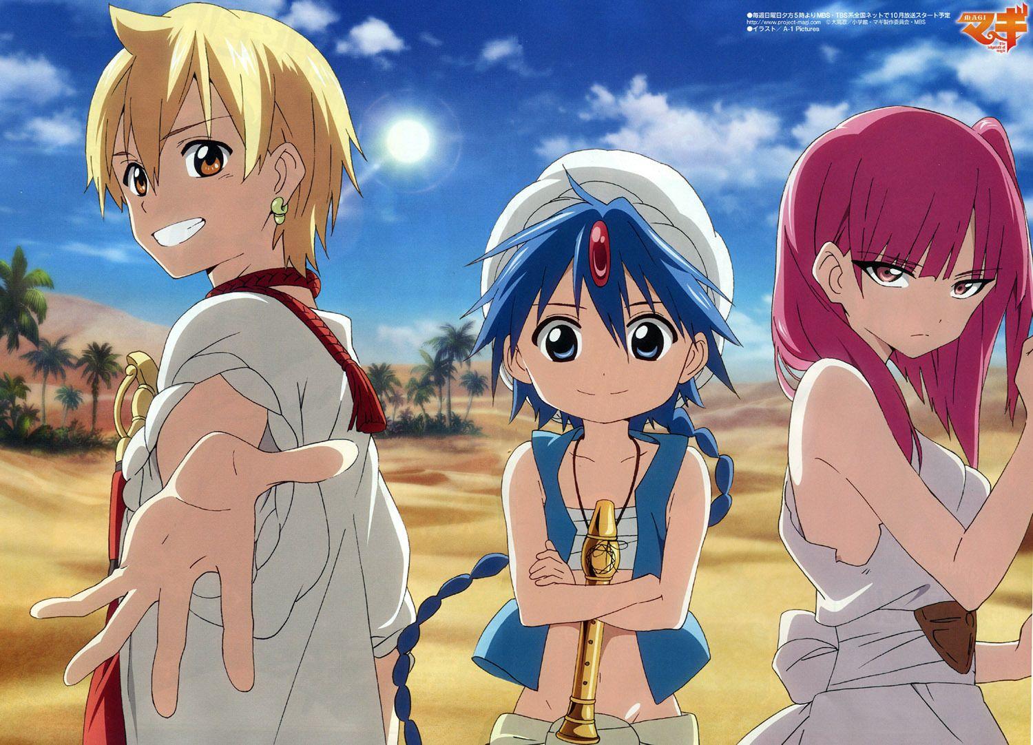 Magi Anime Wallpapers - Top Free Magi Anime Backgrounds - WallpaperAccess