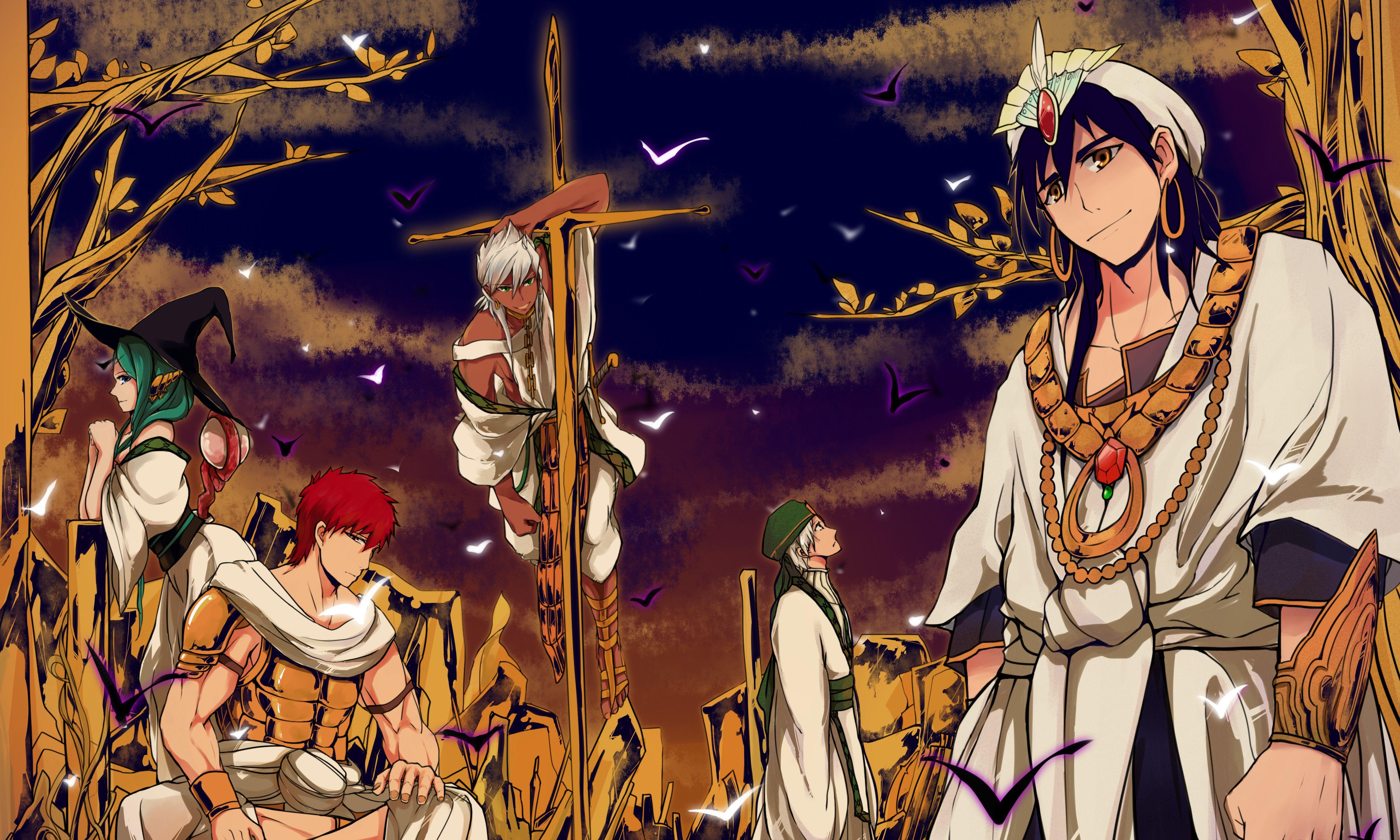 Magi Anime Wallpapers - Top Free Magi Anime Backgrounds - WallpaperAccess