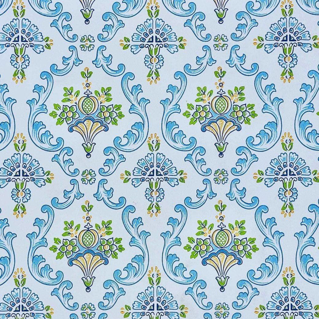 Blue Damask Wallpapers - Top Free Blue Damask Backgrounds - WallpaperAccess