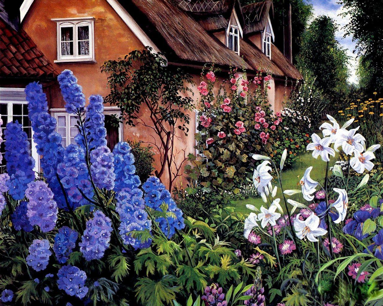 Country Garden Wallpapers - Top Free Country Garden Backgrounds ...
