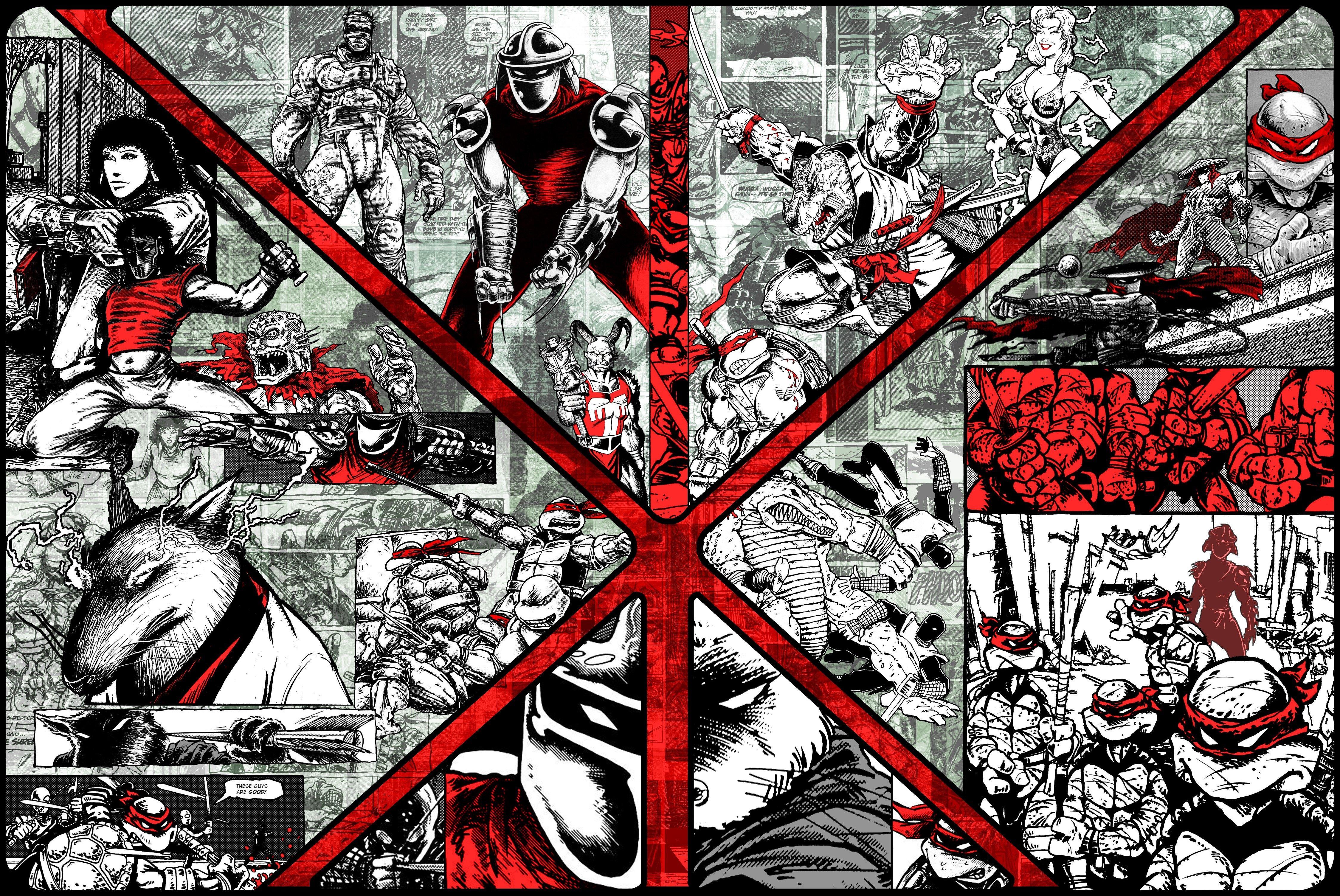 Teenage Mutant Ninja Turtles Comic Wallpapers - Top Free Teenage Mutant ...