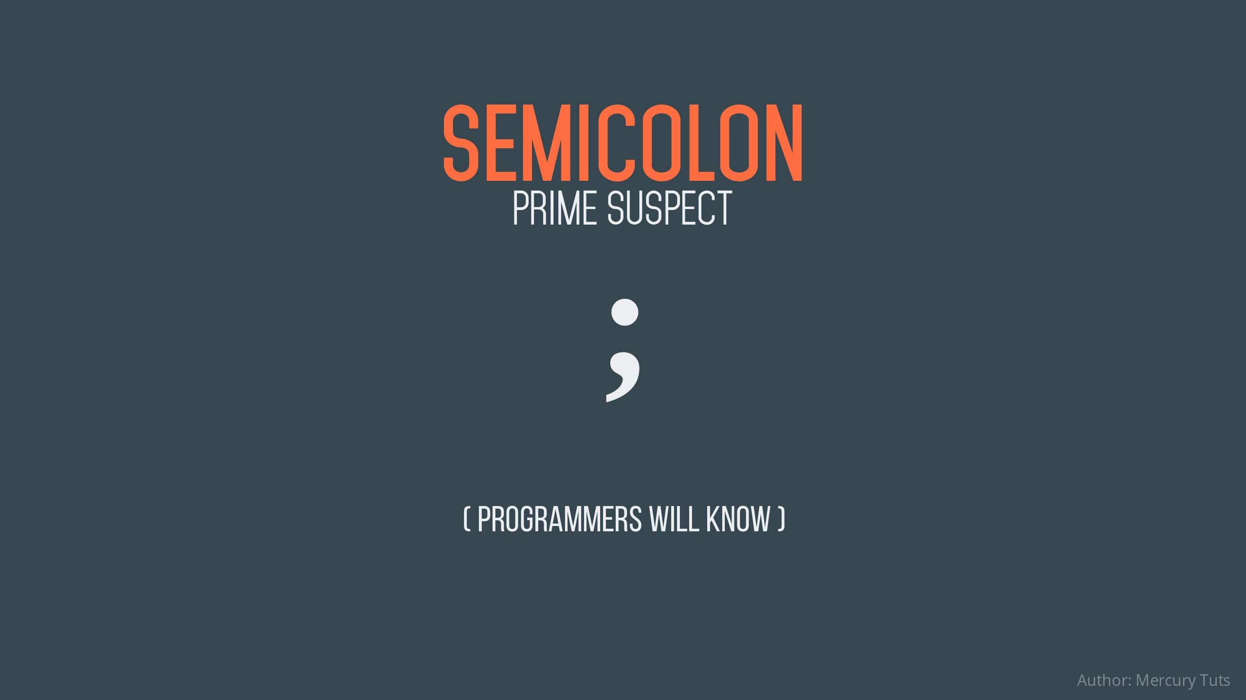 Semicolon Wallpapers - Top Free Semicolon Backgrounds - WallpaperAccess