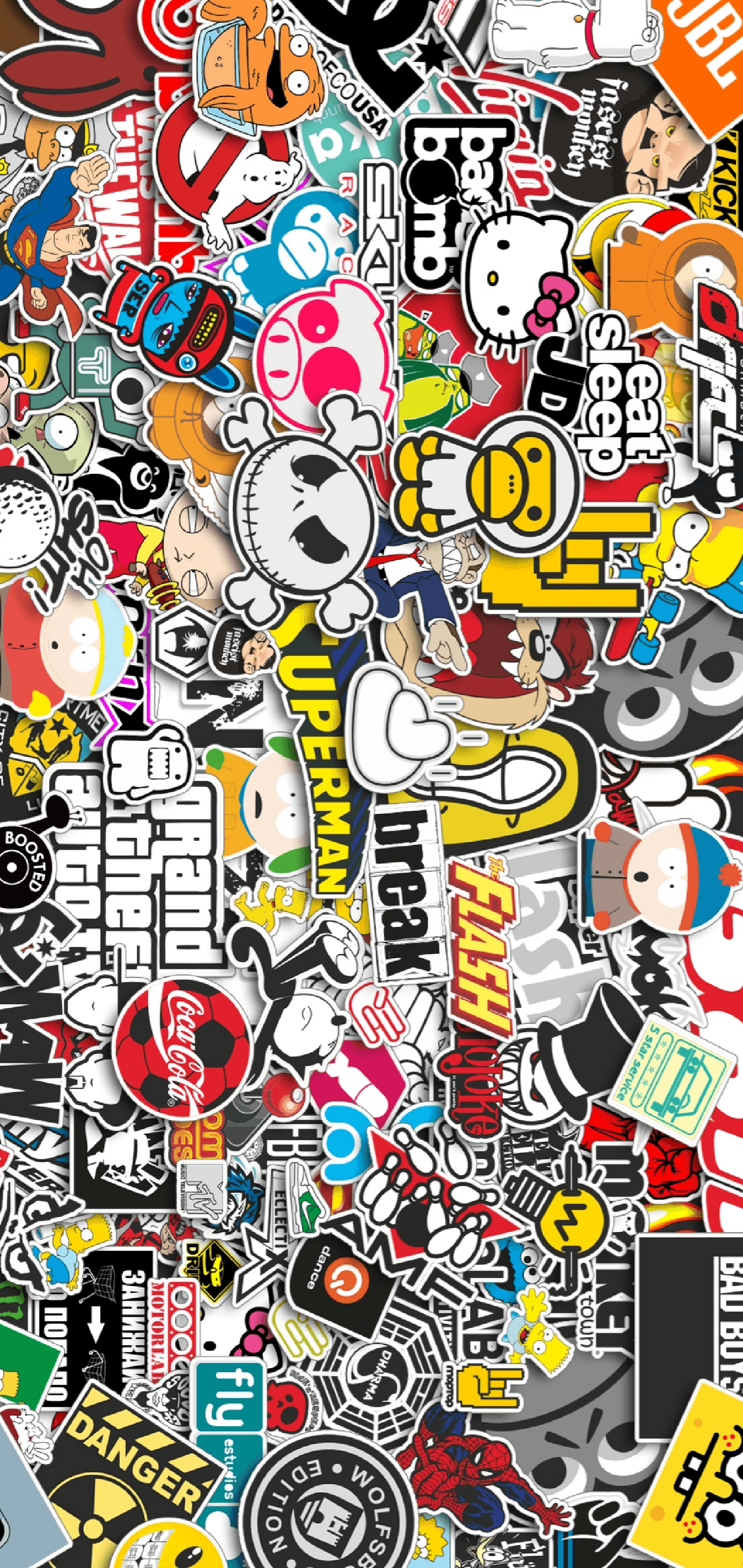 Sticker Bomb Phone Wallpapers - Top Free Sticker Bomb Phone Backgrounds ...