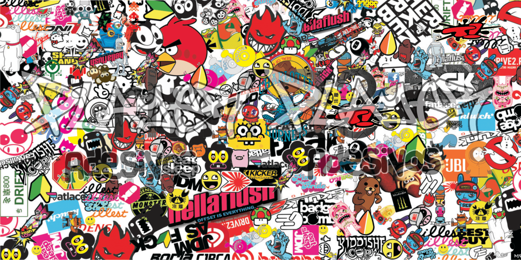 Stickerbomb Wallpapers - Top Free Stickerbomb Backgrounds - WallpaperAccess