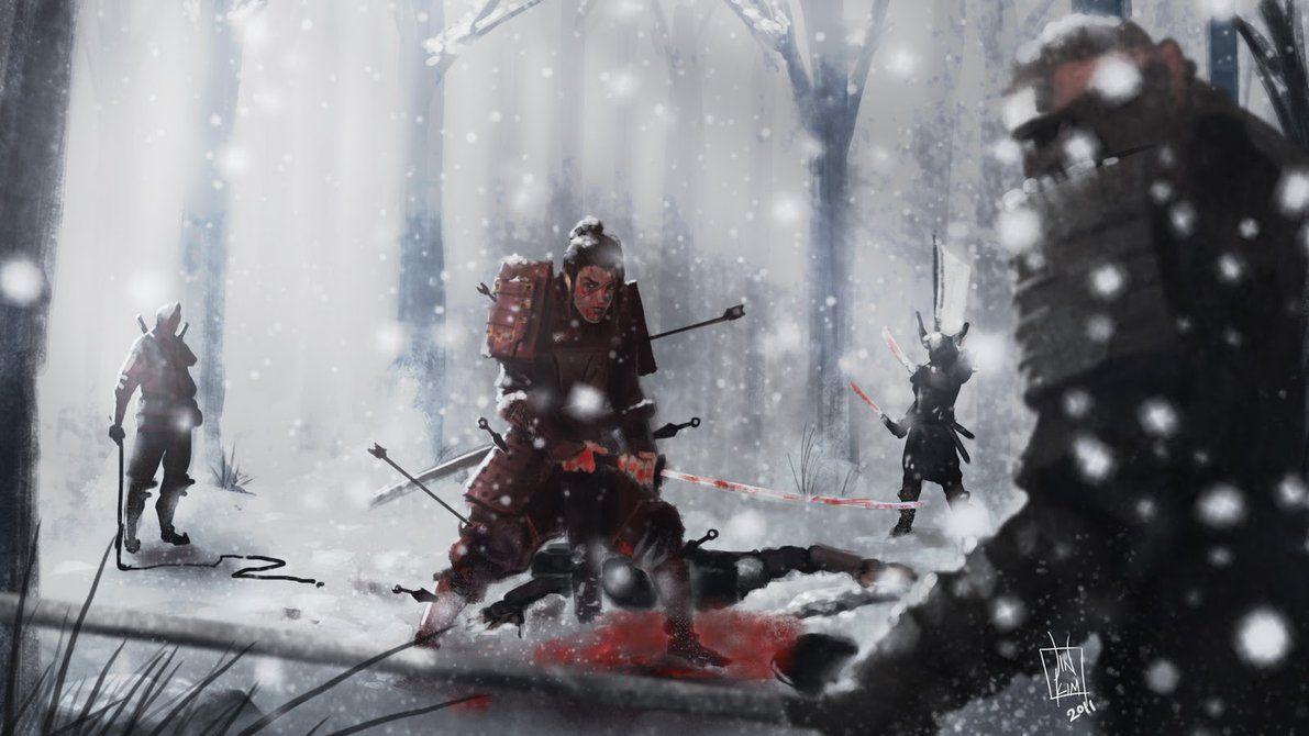 Japanese Winter Samurai Wallpapers - Top Free Japanese Winter Samurai ...