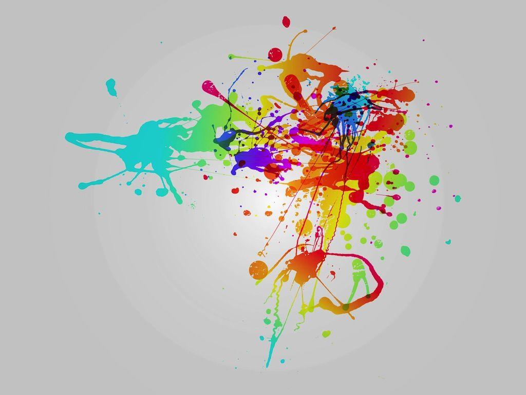 Rainbow Paint Splatter Wallpapers - Top Free Rainbow Paint Splatter ...