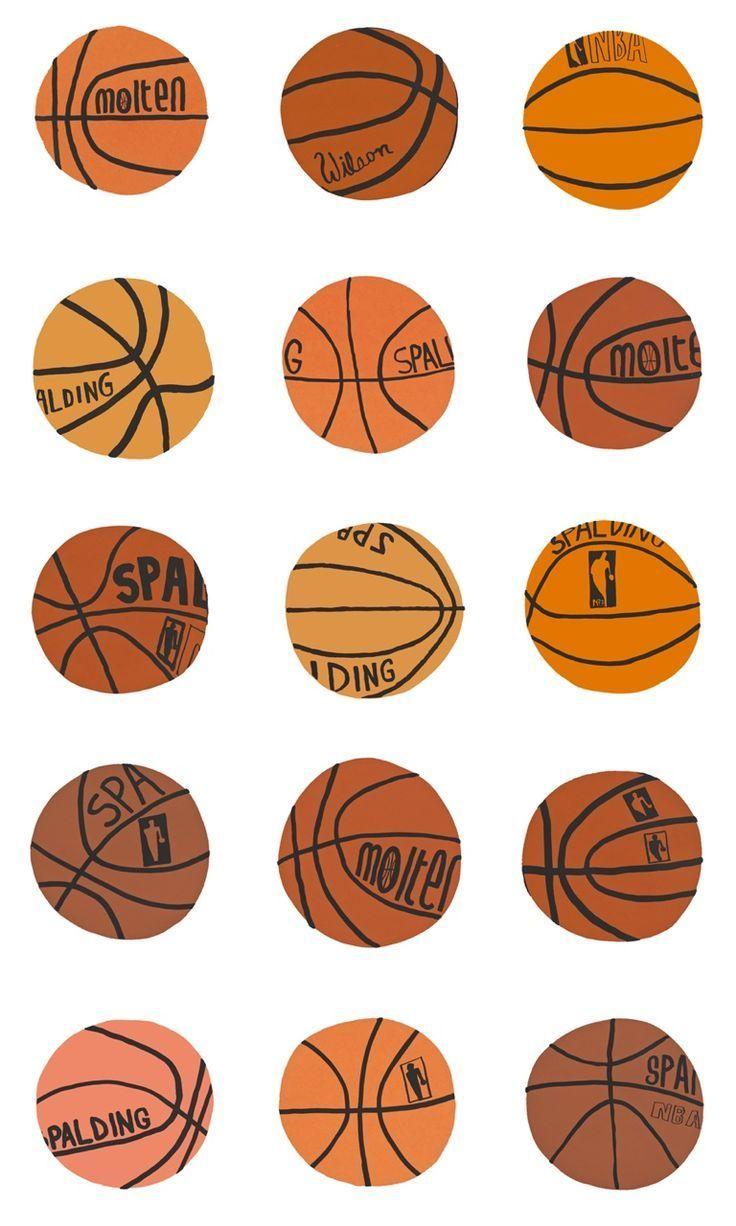 Basketball Pattern Wallpapers - Top Free Basketball Pattern Backgrounds ...