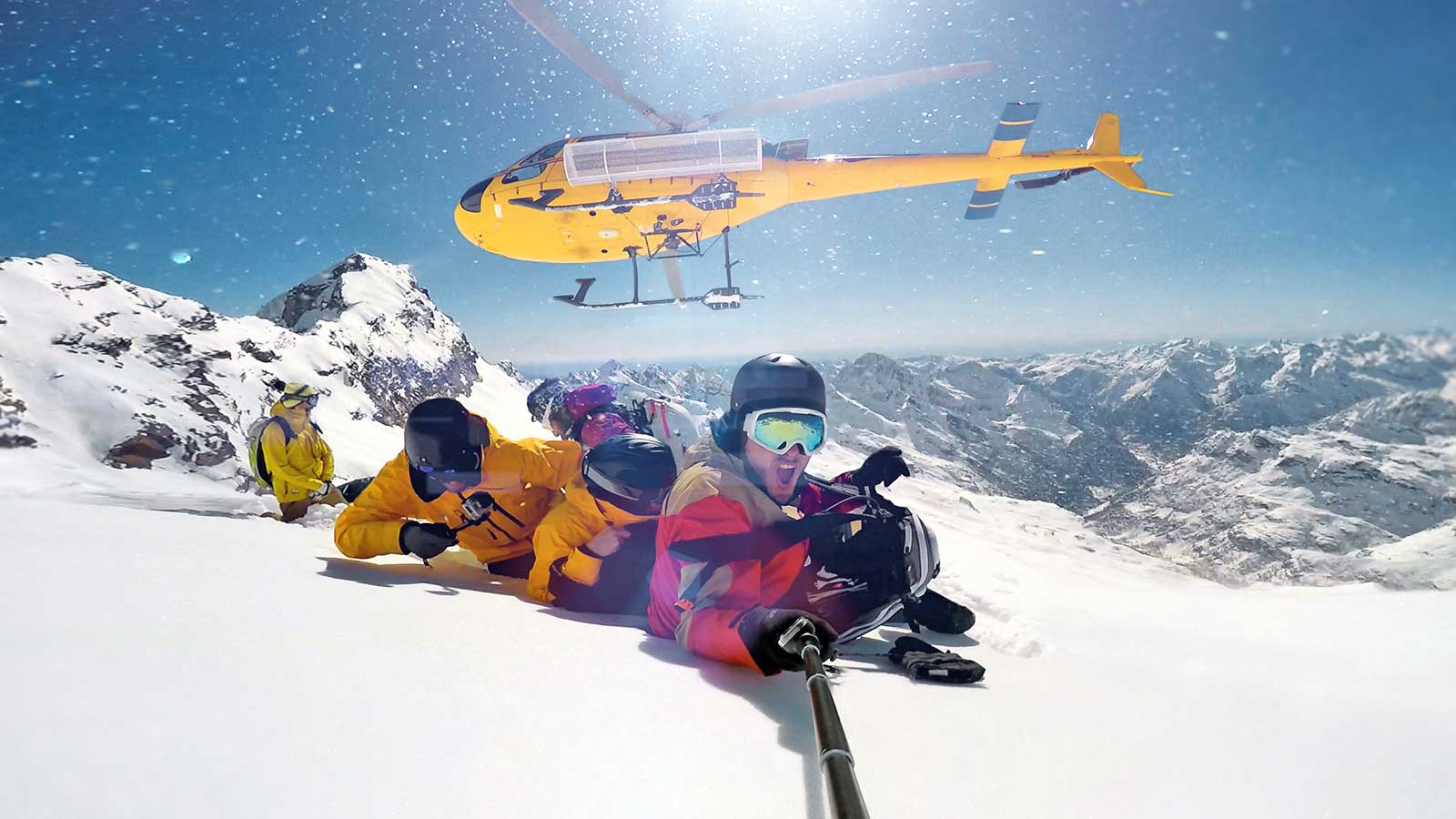 Heli Skiing Wallpapers - Top Free Heli Skiing Backgrounds - WallpaperAccess