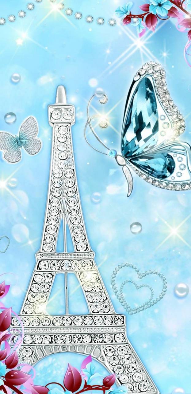 Diamond Butterfly Wallpapers - Top Free Diamond Butterfly Backgrounds ...