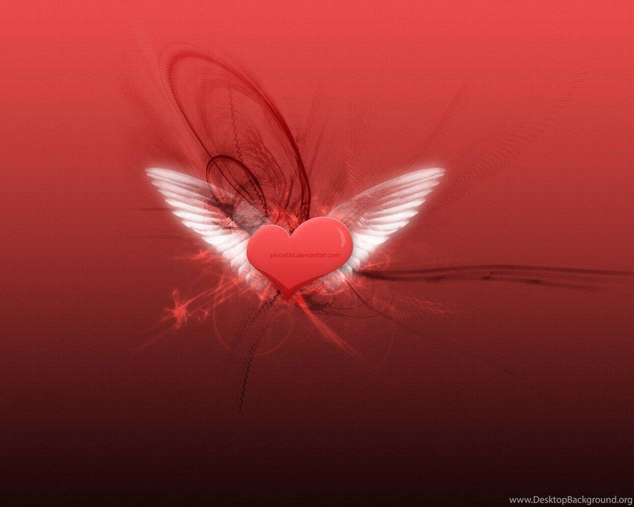 Heart with Wings Wallpapers - Top Free Heart with Wings Backgrounds ...