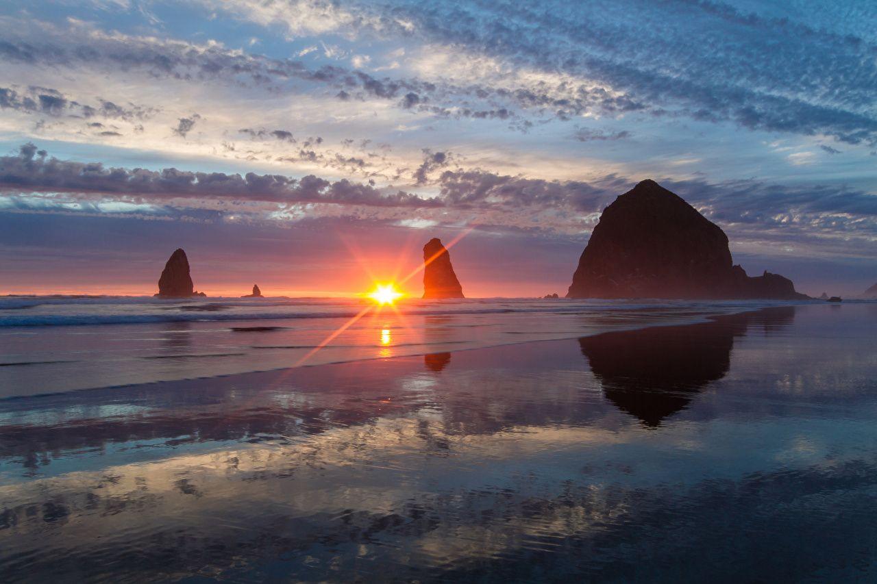Oregon Sunrise Desktop Wallpapers - Top Free Oregon Sunrise Desktop ...