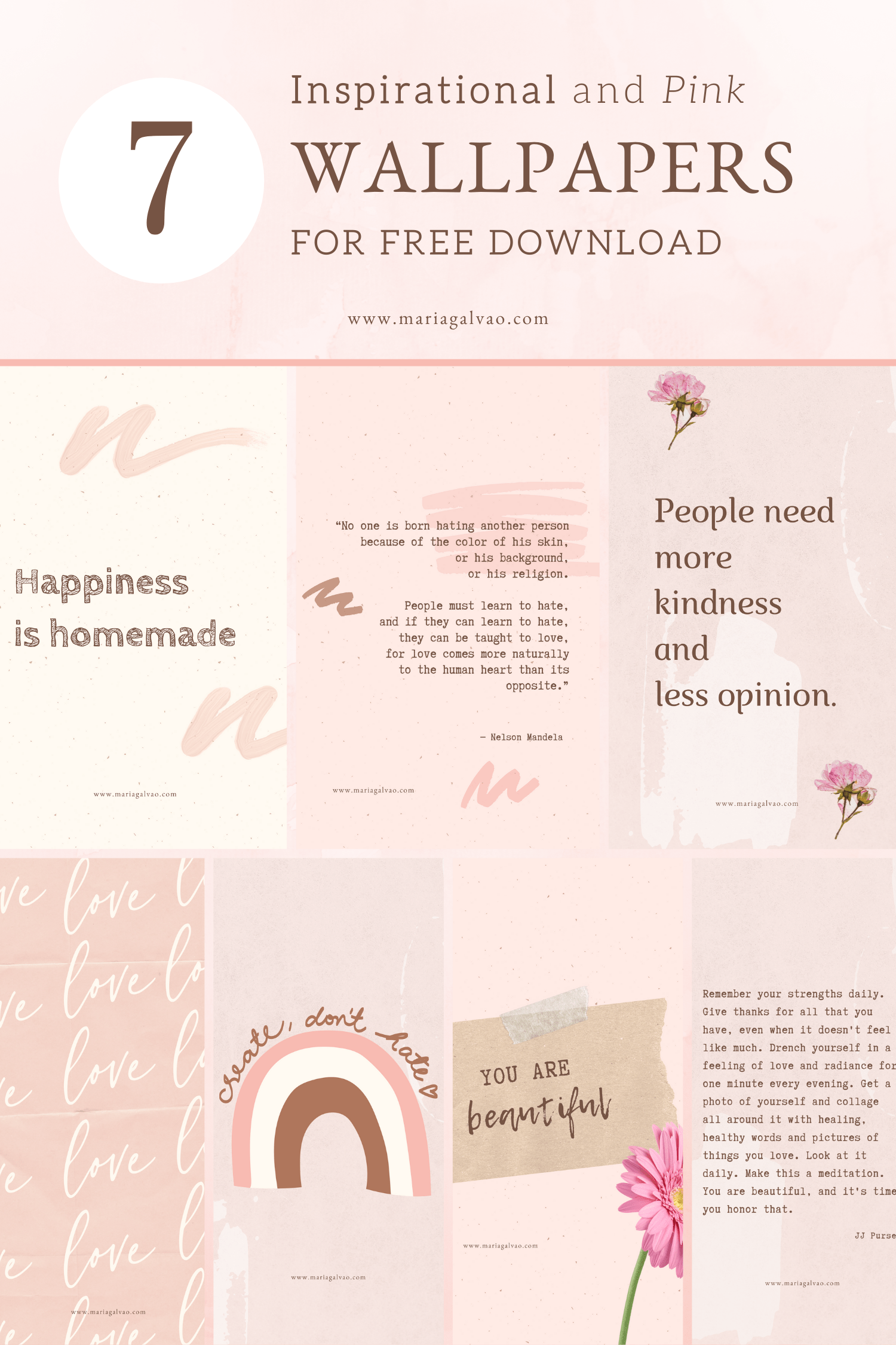 Inspirational Pink Wallpapers - Top Free Inspirational Pink Backgrounds ...