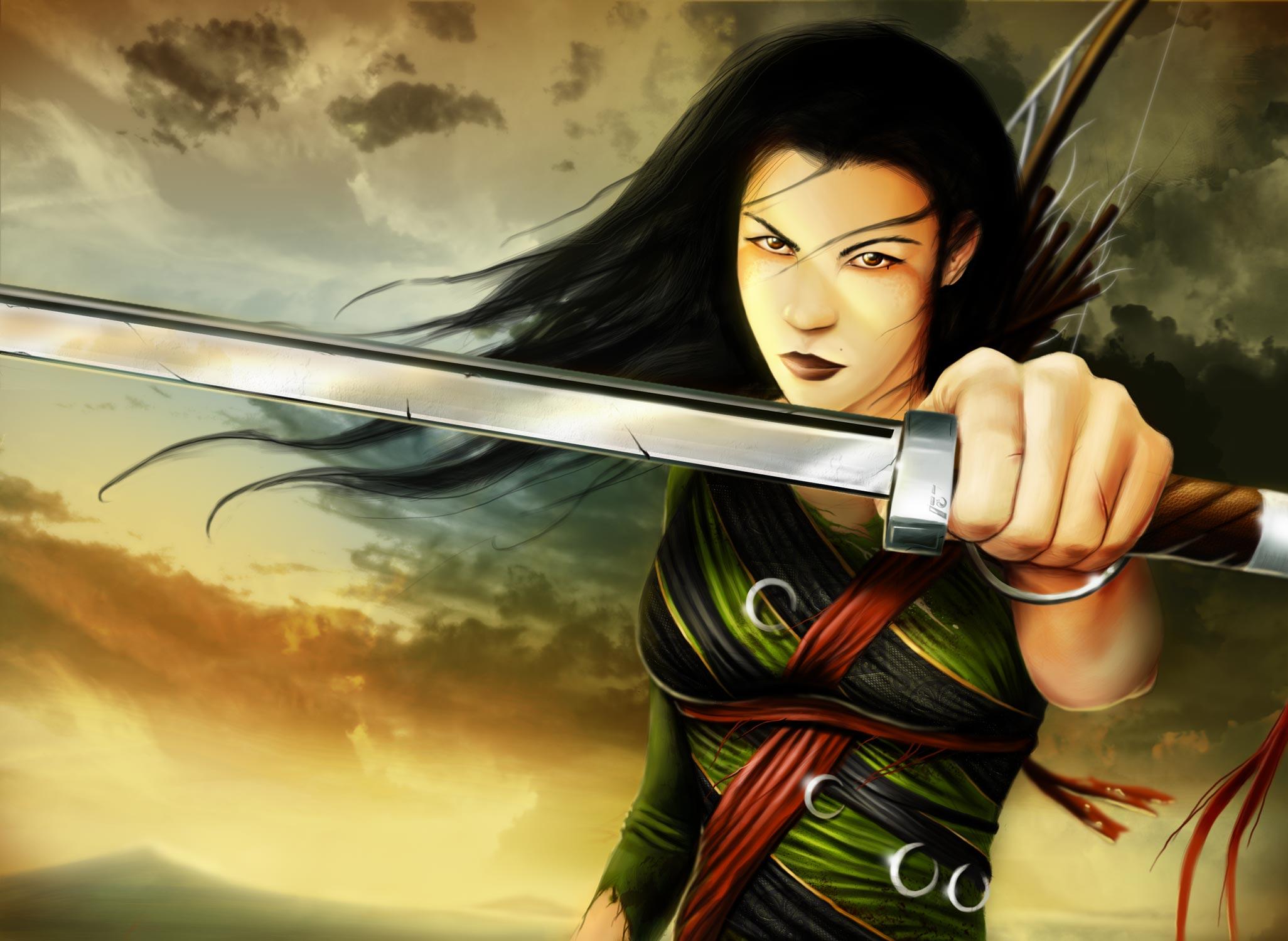 Female Ninja Wallpapers - Top Free Female Ninja Backgrounds ...