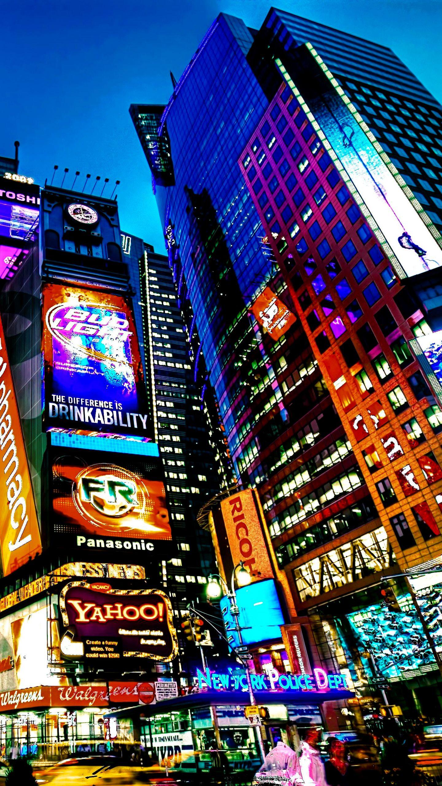 Times Square Phone Wallpapers - Top Free Times Square Phone Backgrounds ...