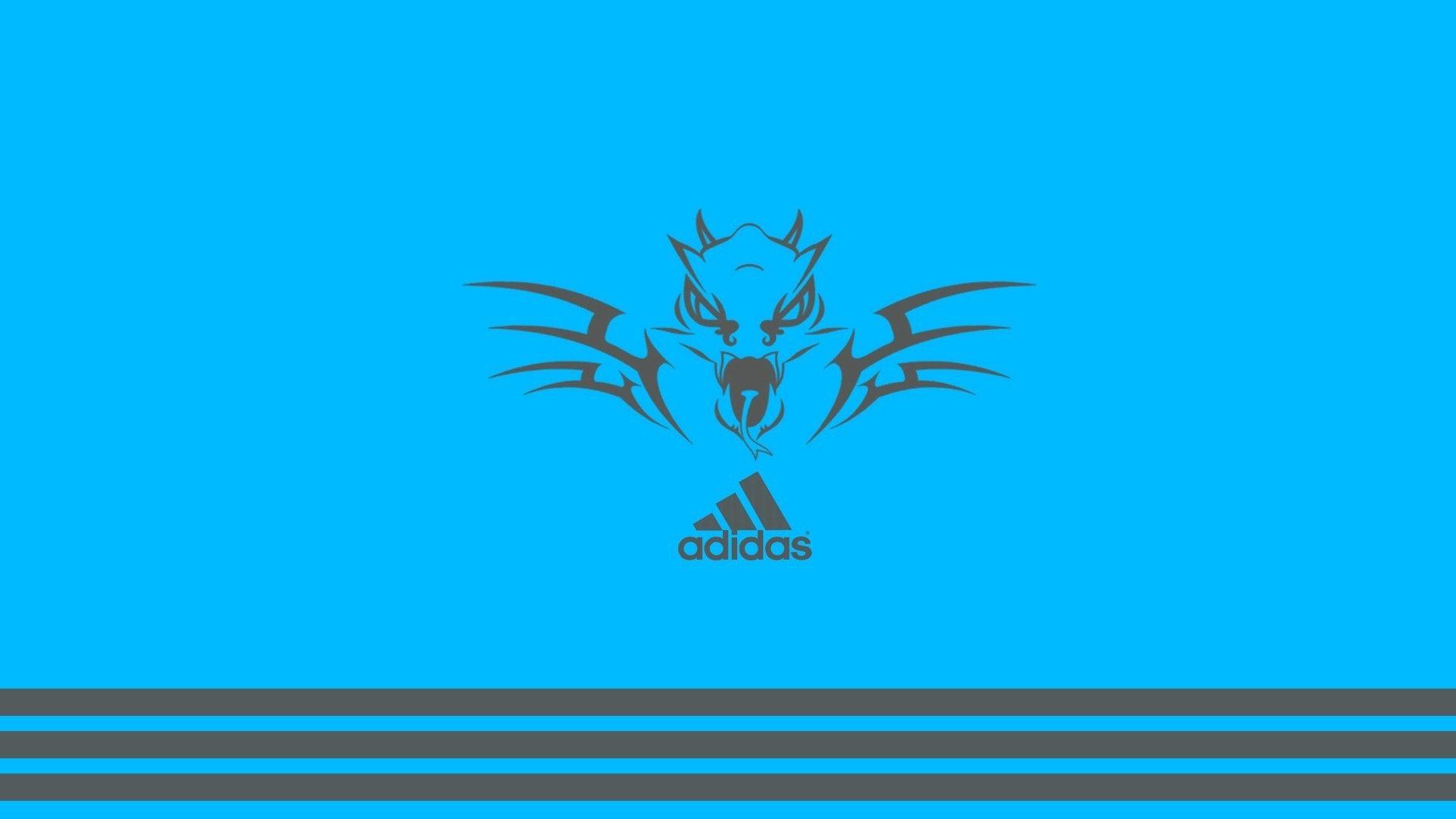 Blue Adidas Logo Wallpapers - Top Free Blue Adidas Logo Backgrounds ...