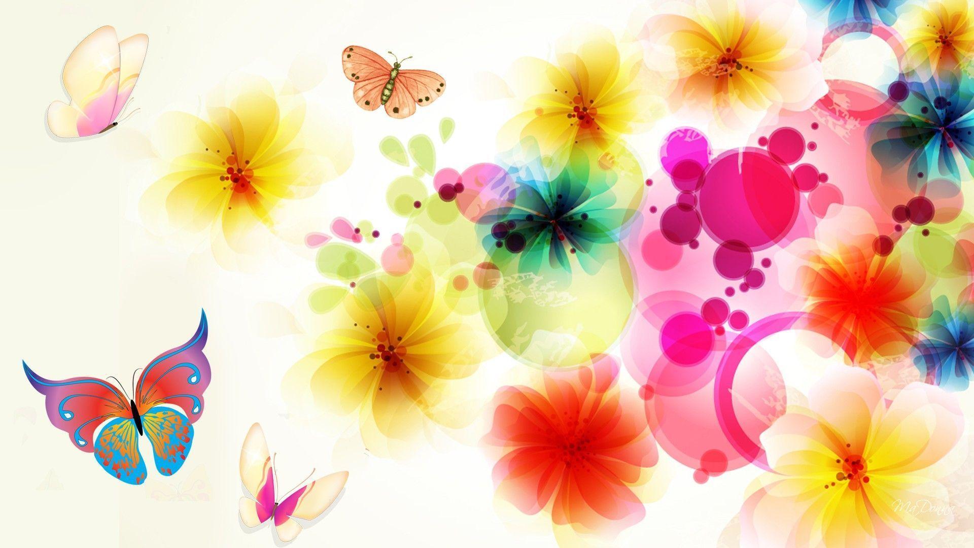 Bright Floral Wallpapers - Top Free Bright Floral Backgrounds ...