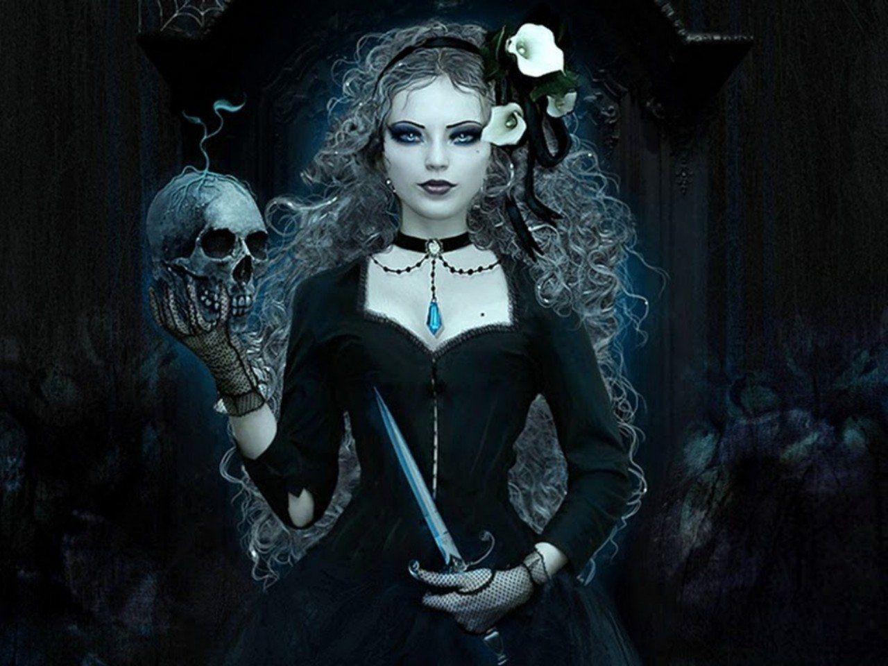 Gothic Girl Wallpapers - Top Free Gothic Girl Backgrounds - WallpaperAccess