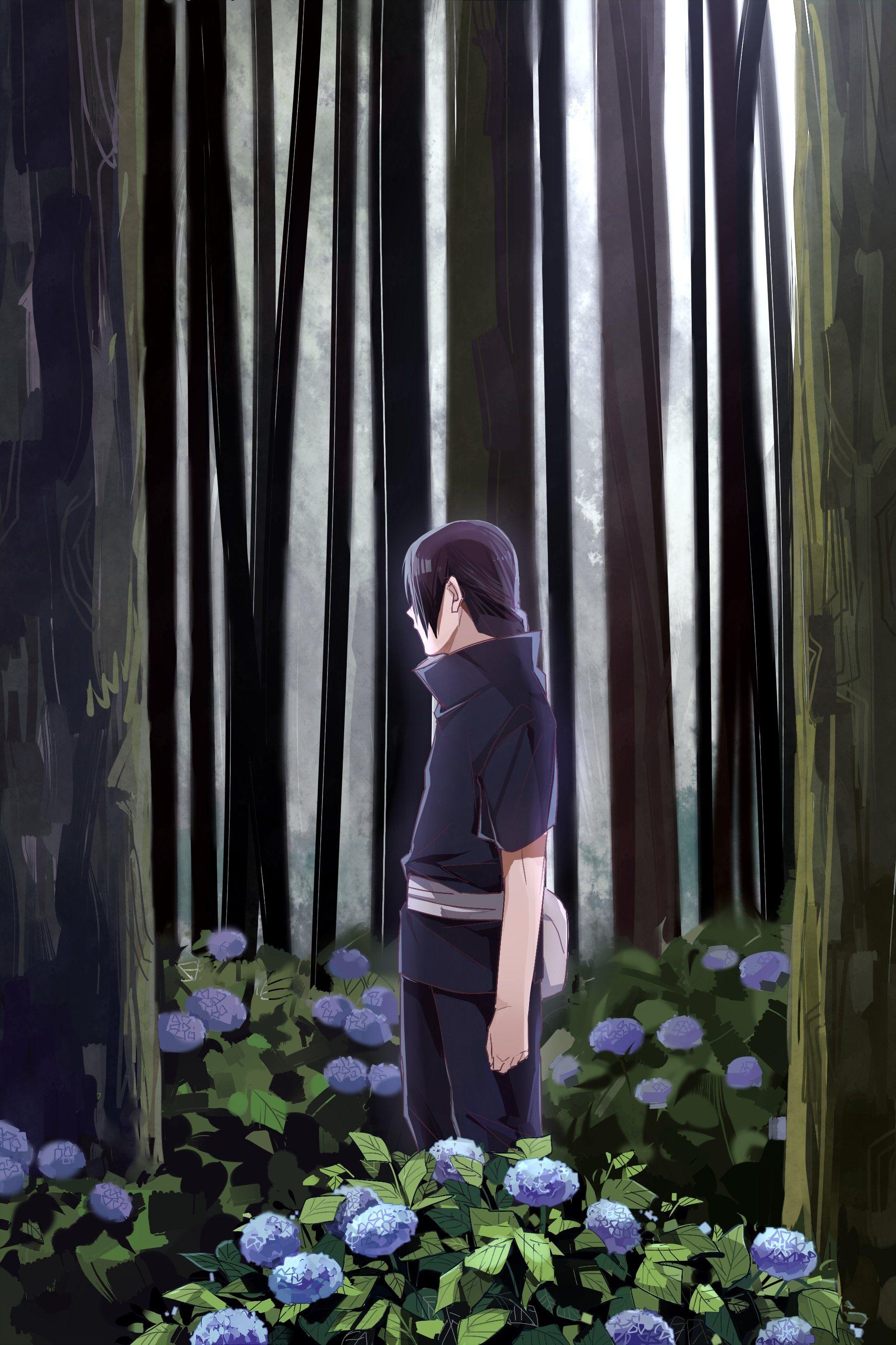 Blue Itachi Wallpapers - Top Free Blue Itachi Backgrounds - WallpaperAccess