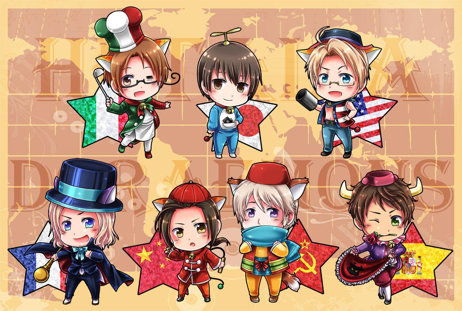 Hetalia Wallpapers - Top Free Hetalia Backgrounds - WallpaperAccess