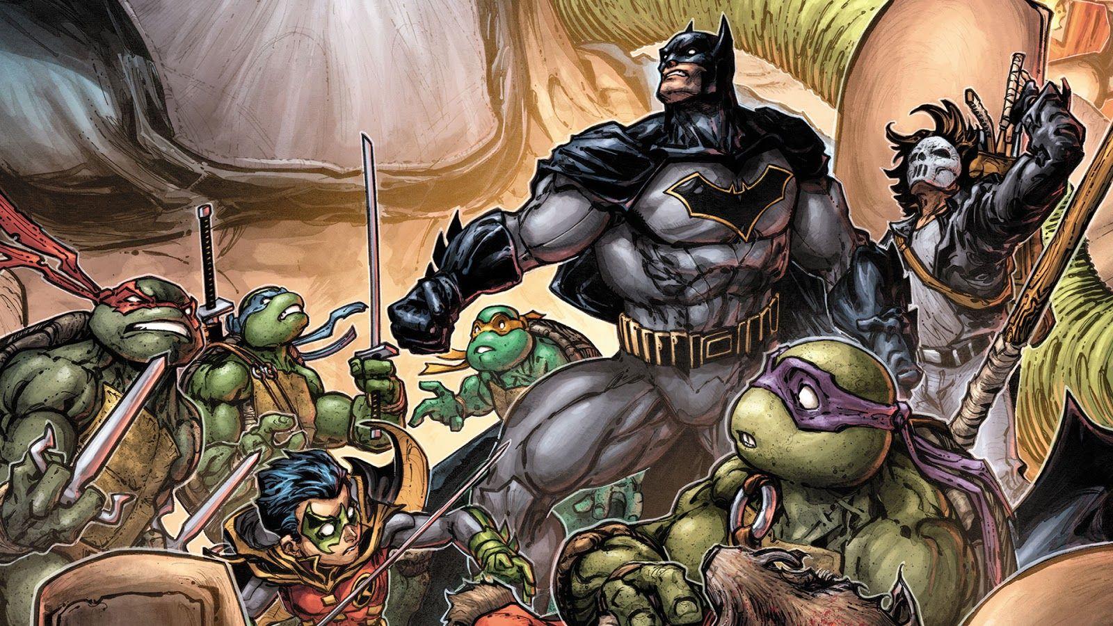 Batman TMNT Wallpapers - Top Free Batman TMNT Backgrounds - WallpaperAccess