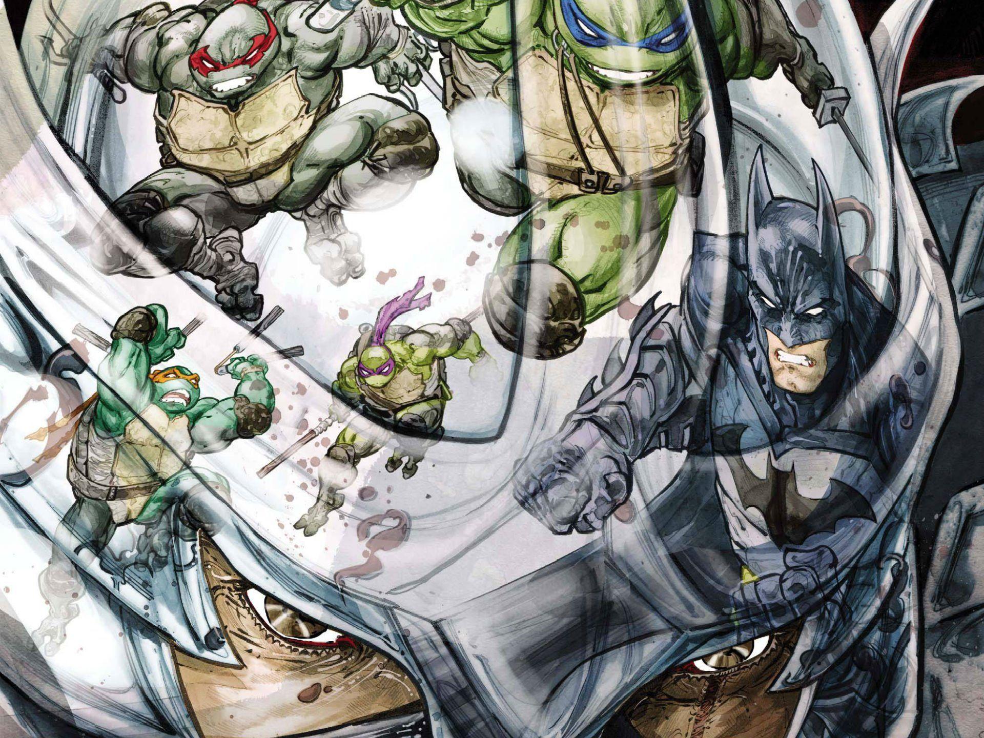Batman TMNT Wallpapers - Top Free Batman TMNT Backgrounds - WallpaperAccess