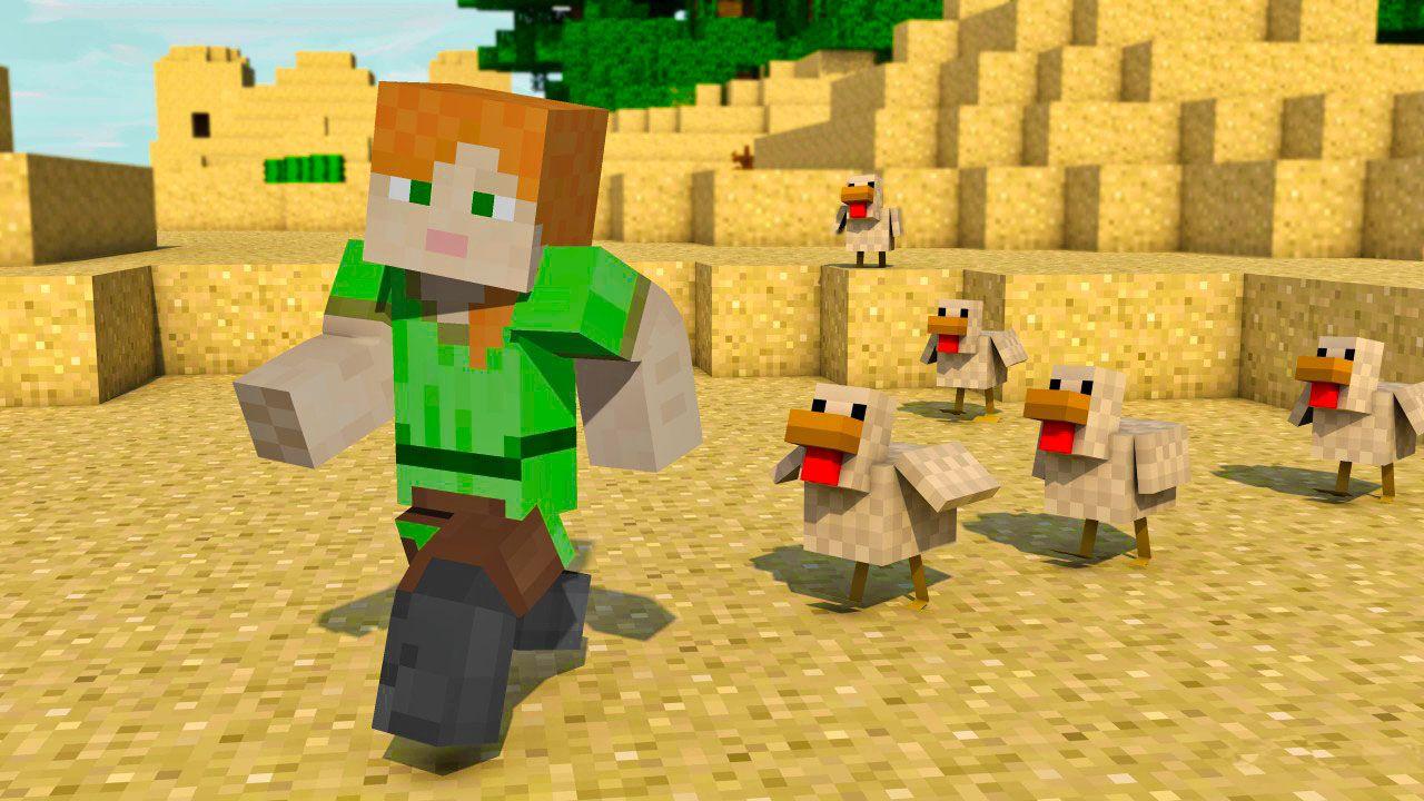 Minecraft Chicken Wallpapers - Top Free Minecraft Chicken Backgrounds ...