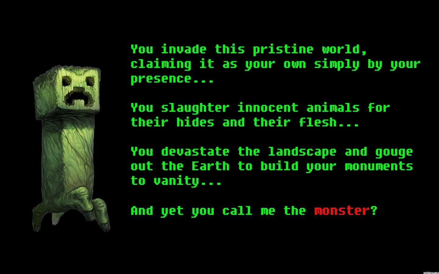 Scary Minecraft Wallpapers - Top Free Scary Minecraft Backgrounds ...