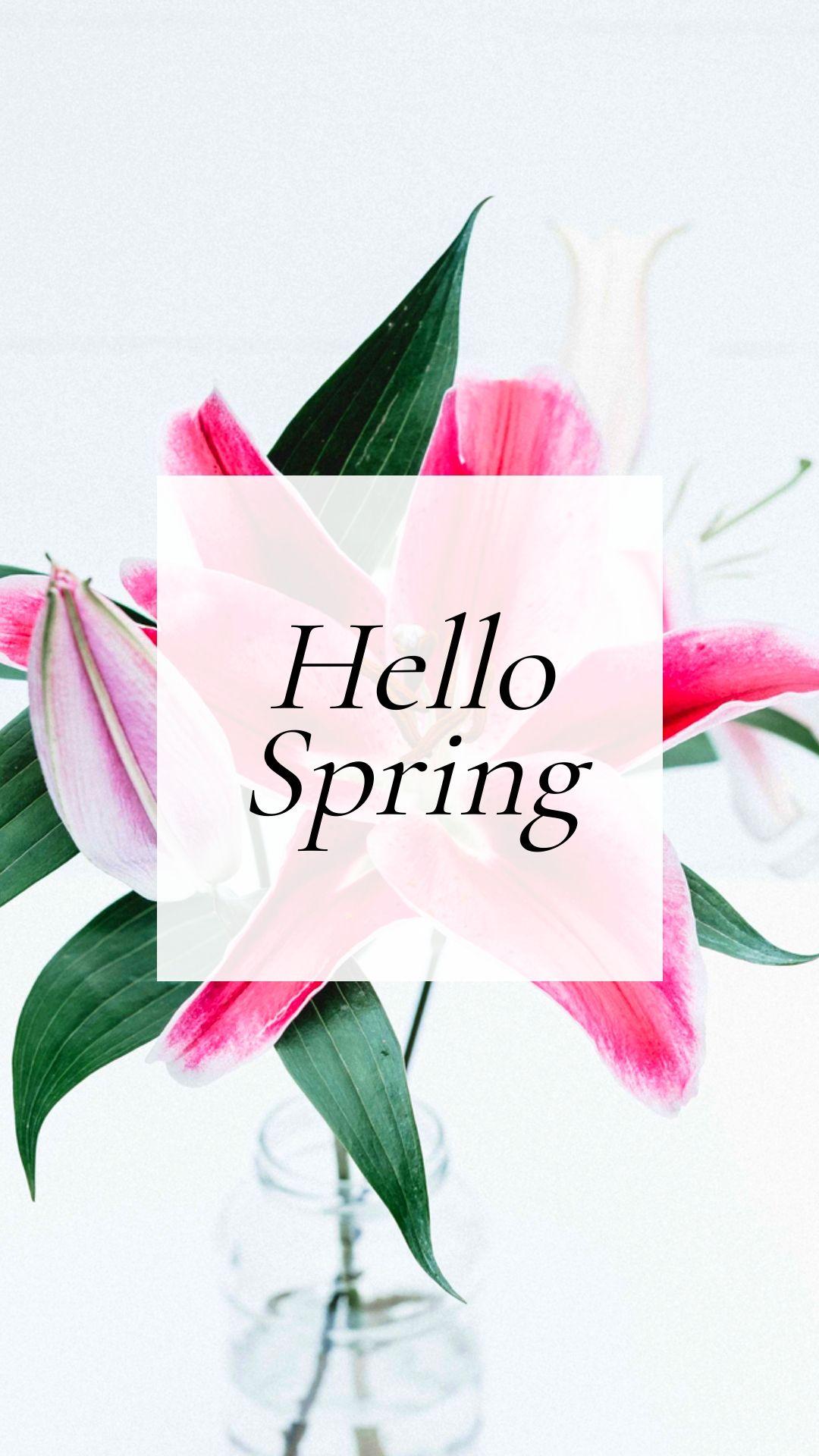 Hello Spring Wallpapers - Top Free Hello Spring Backgrounds ...