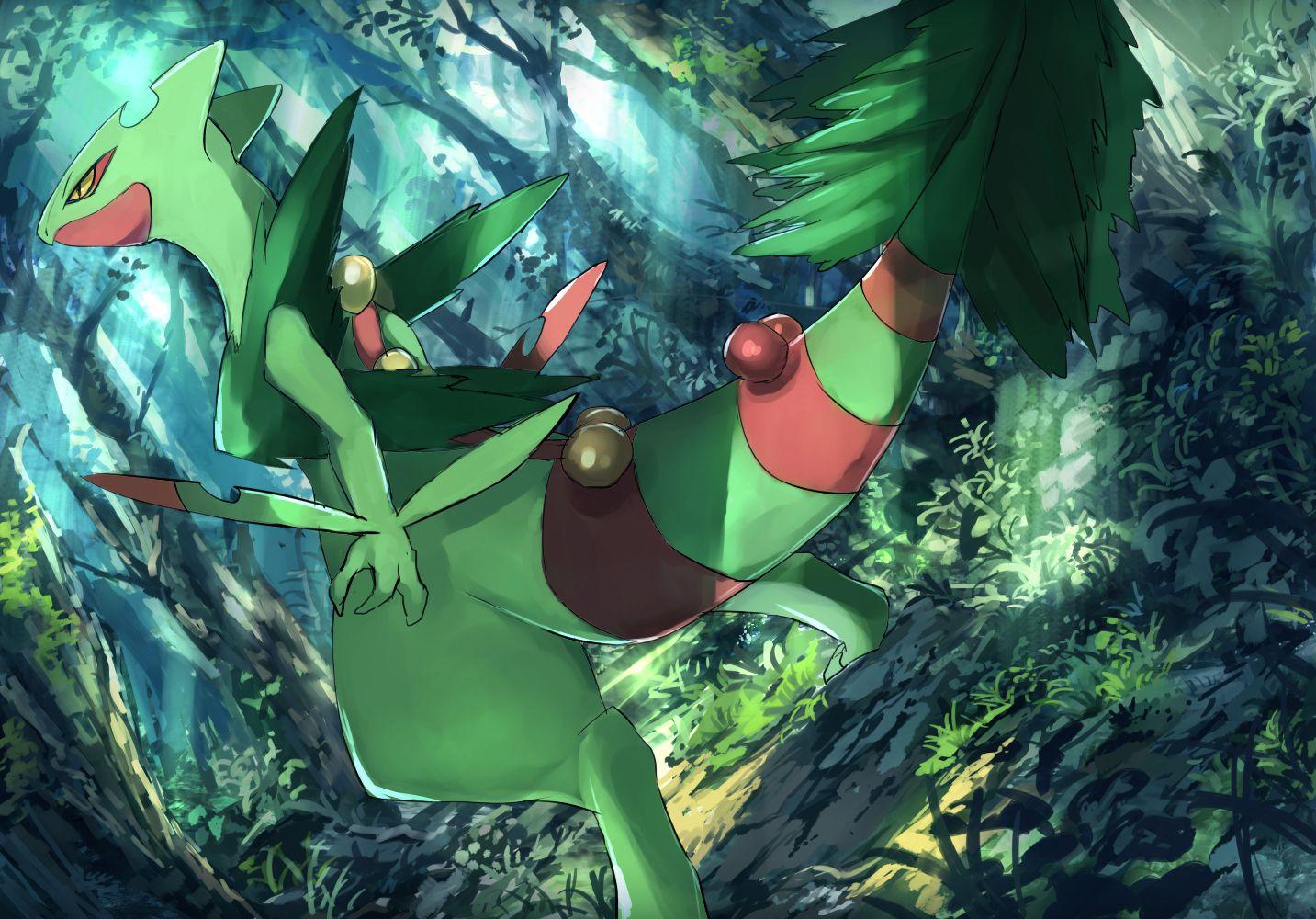 Grovyle Wallpapers - Top Free Grovyle Backgrounds - WallpaperAccess