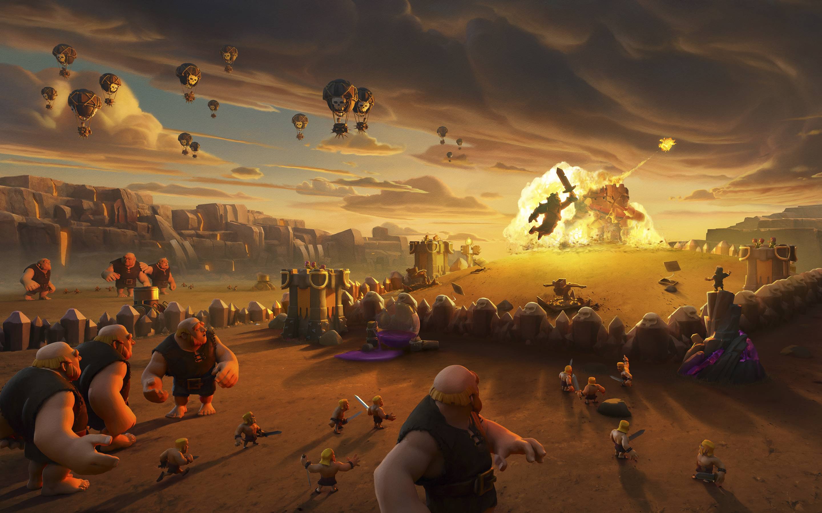Clash of Clans Logo Wallpapers - Top Free Clash of Clans Logo ...