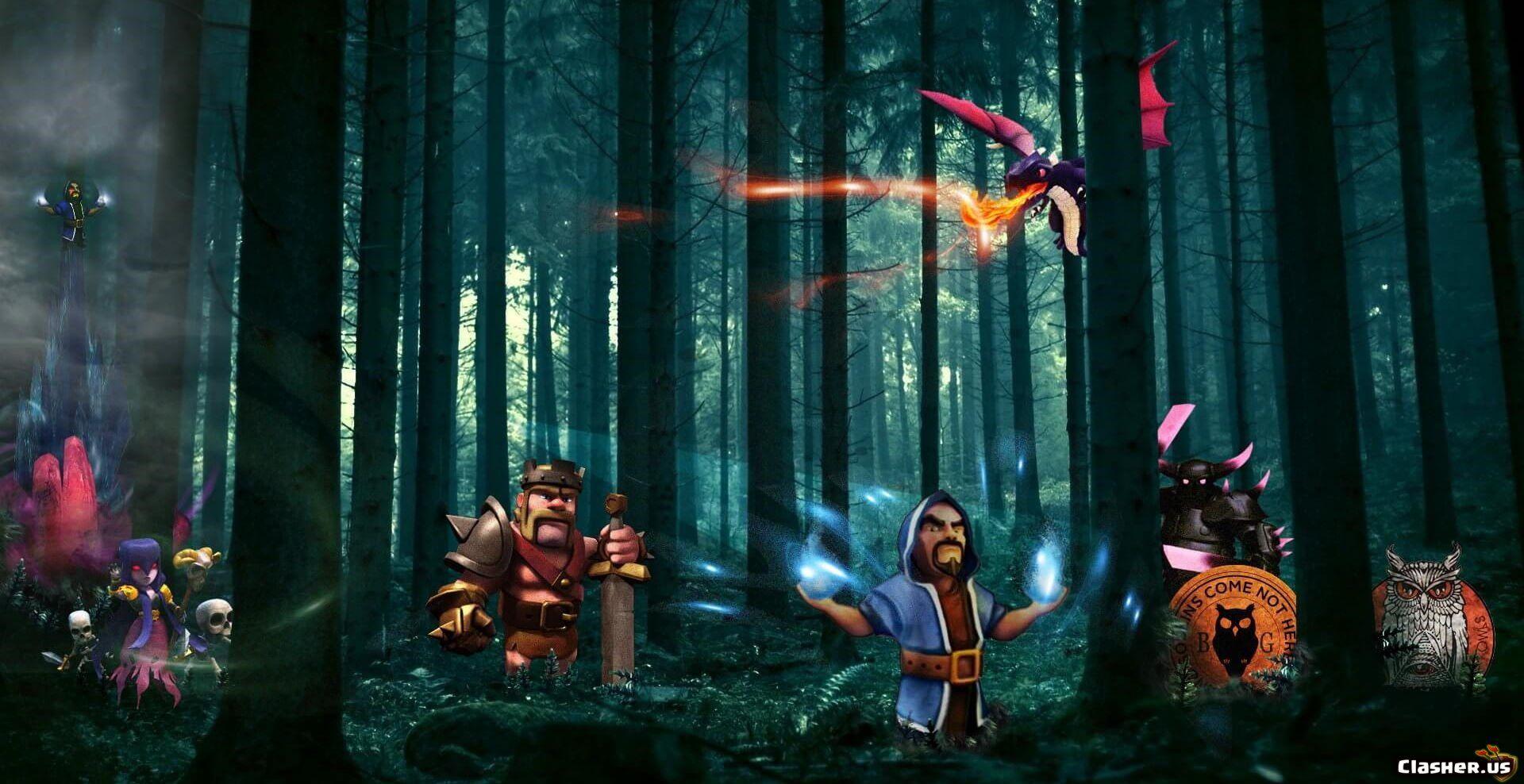 Clash of Clans Wizard Wallpapers - Top Free Clash of Clans Wizard ...