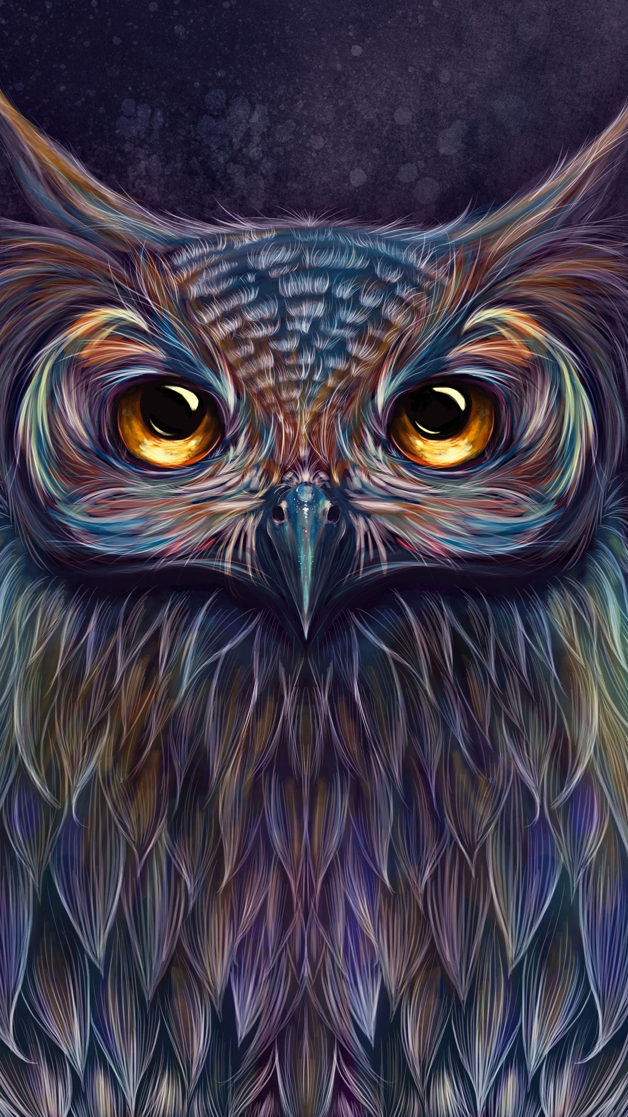 Neon Owl Wallpapers - Top Free Neon Owl Backgrounds - WallpaperAccess
