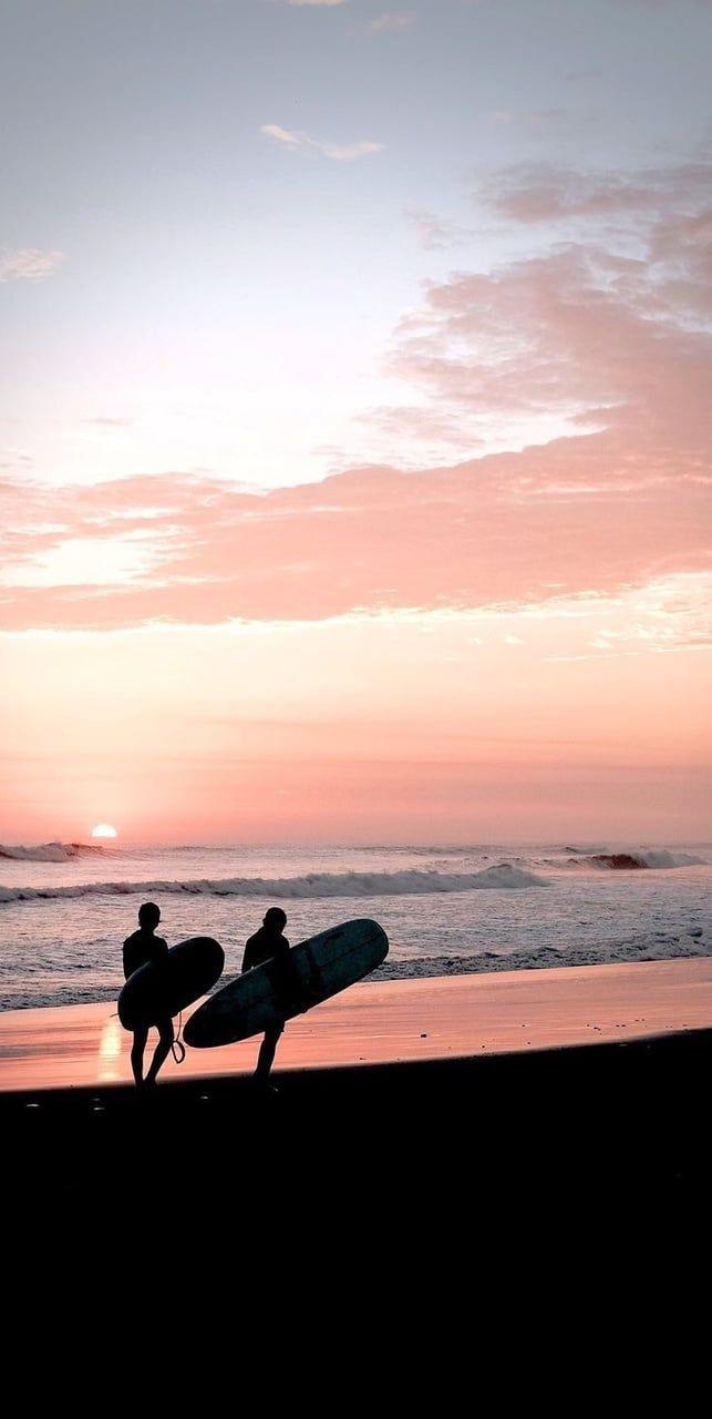 Sunset Beach Surfing Wallpapers - Top Free Sunset Beach Surfing ...