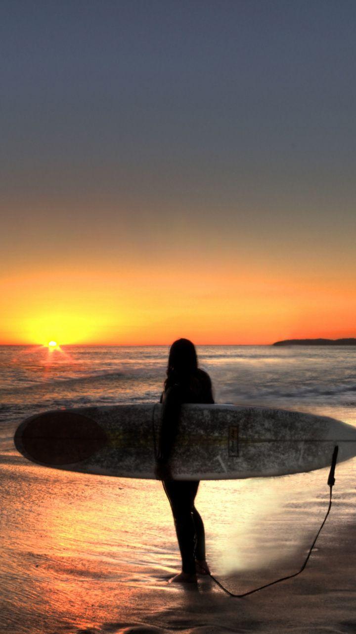 Sunset Beach Surfing Wallpapers - Top Free Sunset Beach Surfing ...