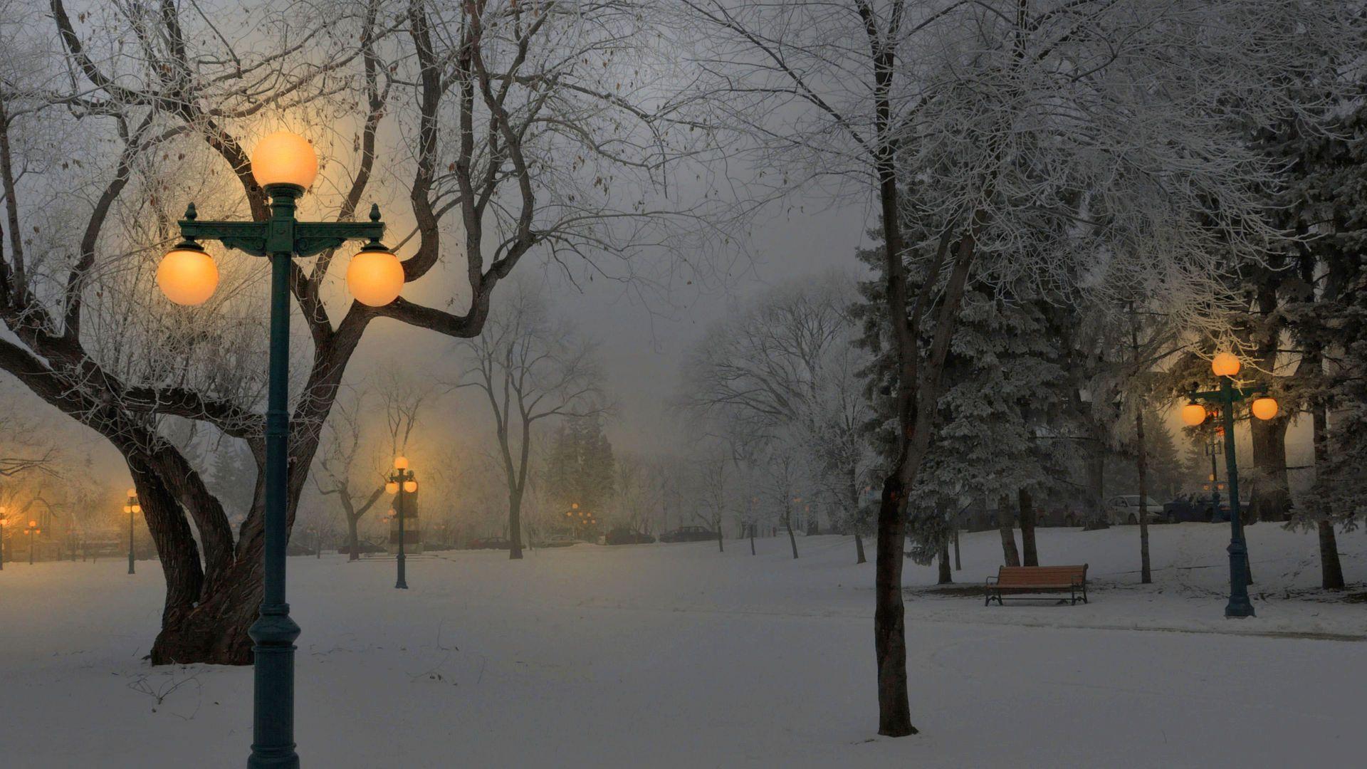 Winter Night HD Desktop Wallpapers - Top Free Winter Night HD Desktop ...
