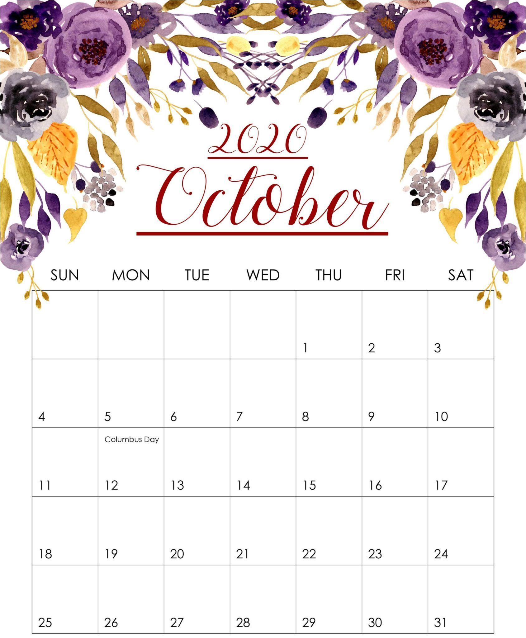 October 2020 Calendar Wallpapers - Top Free October 2020 Calendar ...