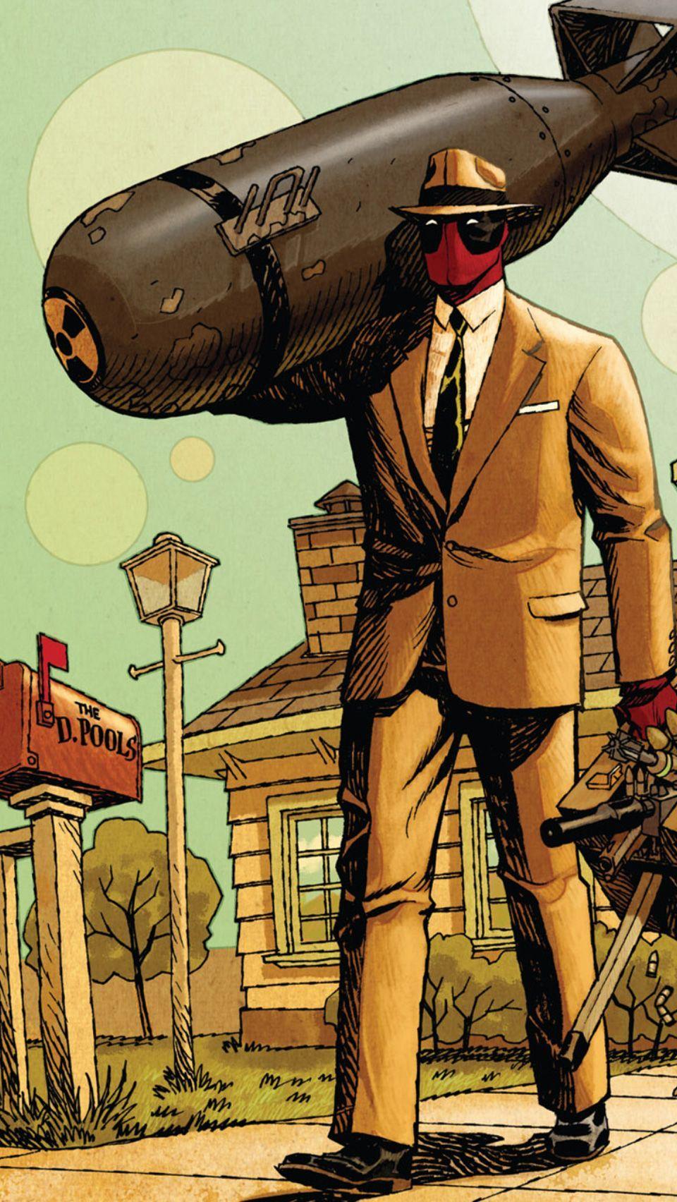 Classic Deadpool Wallpapers - Top Free Classic Deadpool Backgrounds ...