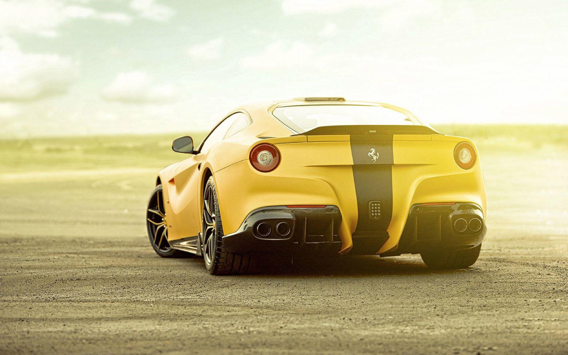 Yellow Ferrari Wallpapers - Top Free Yellow Ferrari Backgrounds ...