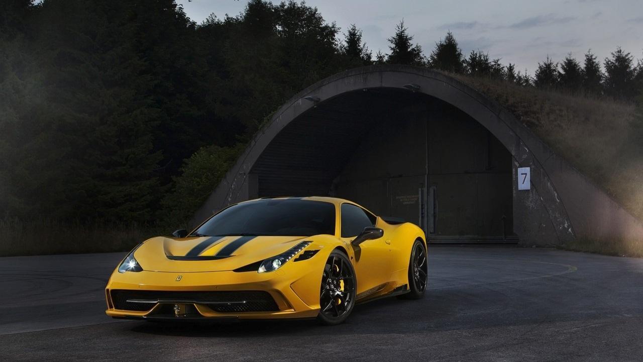 Yellow Ferrari Wallpapers - Top Free Yellow Ferrari Backgrounds ...