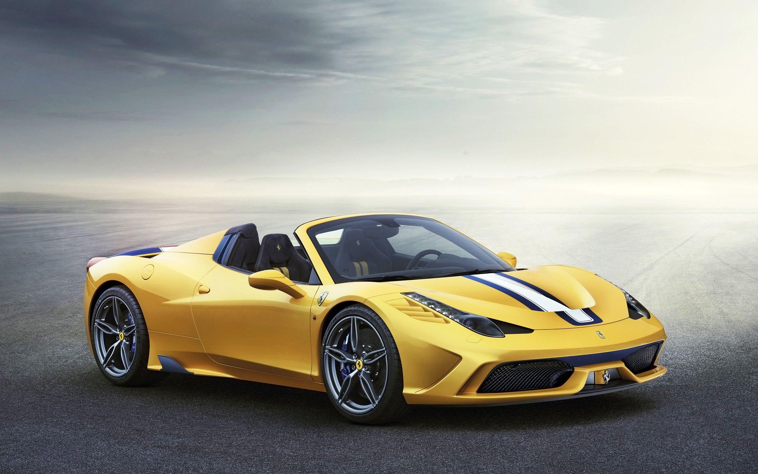 Yellow Ferrari Wallpapers - Top Free Yellow Ferrari Backgrounds ...