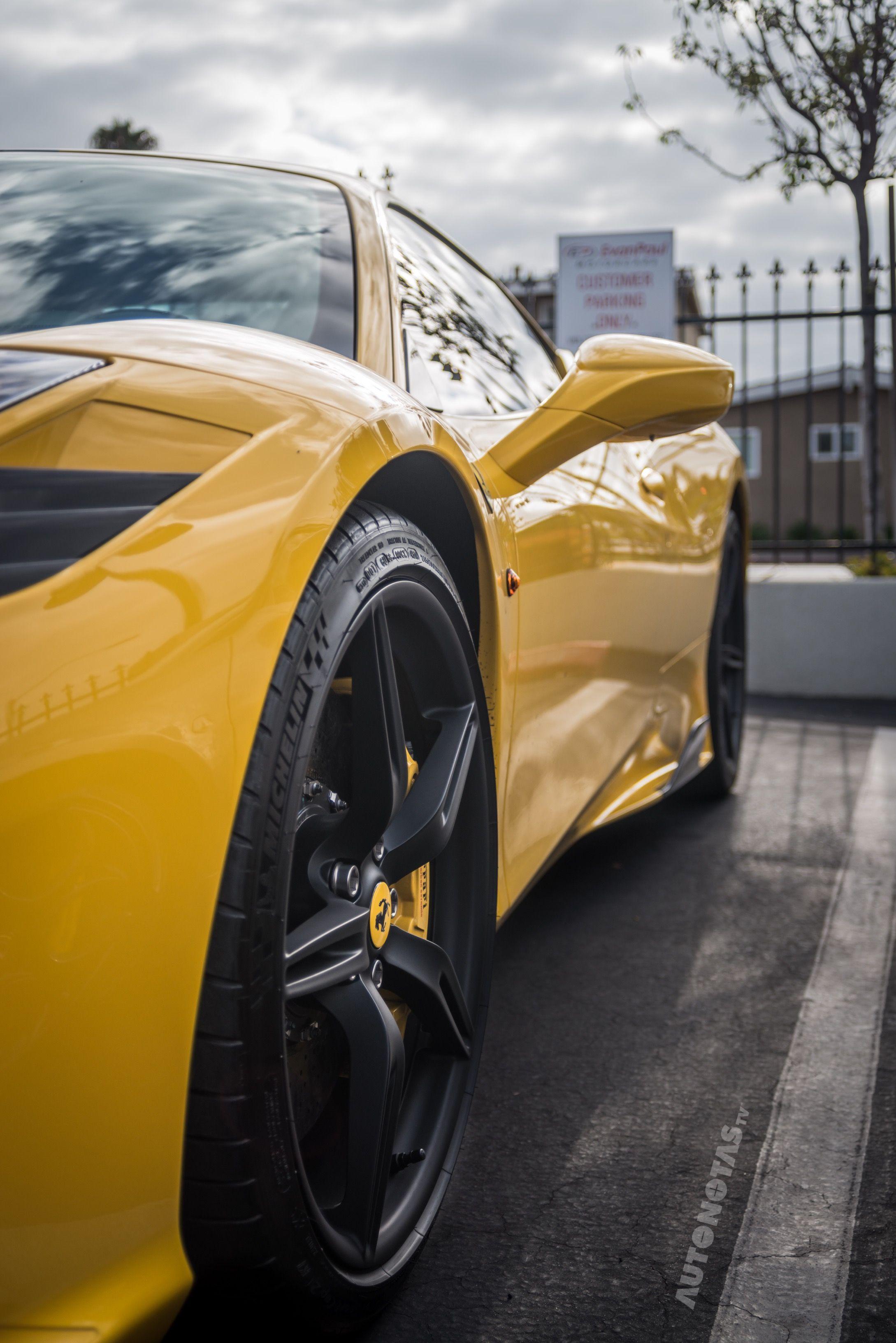 Yellow Ferrari Wallpapers - Top Free Yellow Ferrari Backgrounds ...