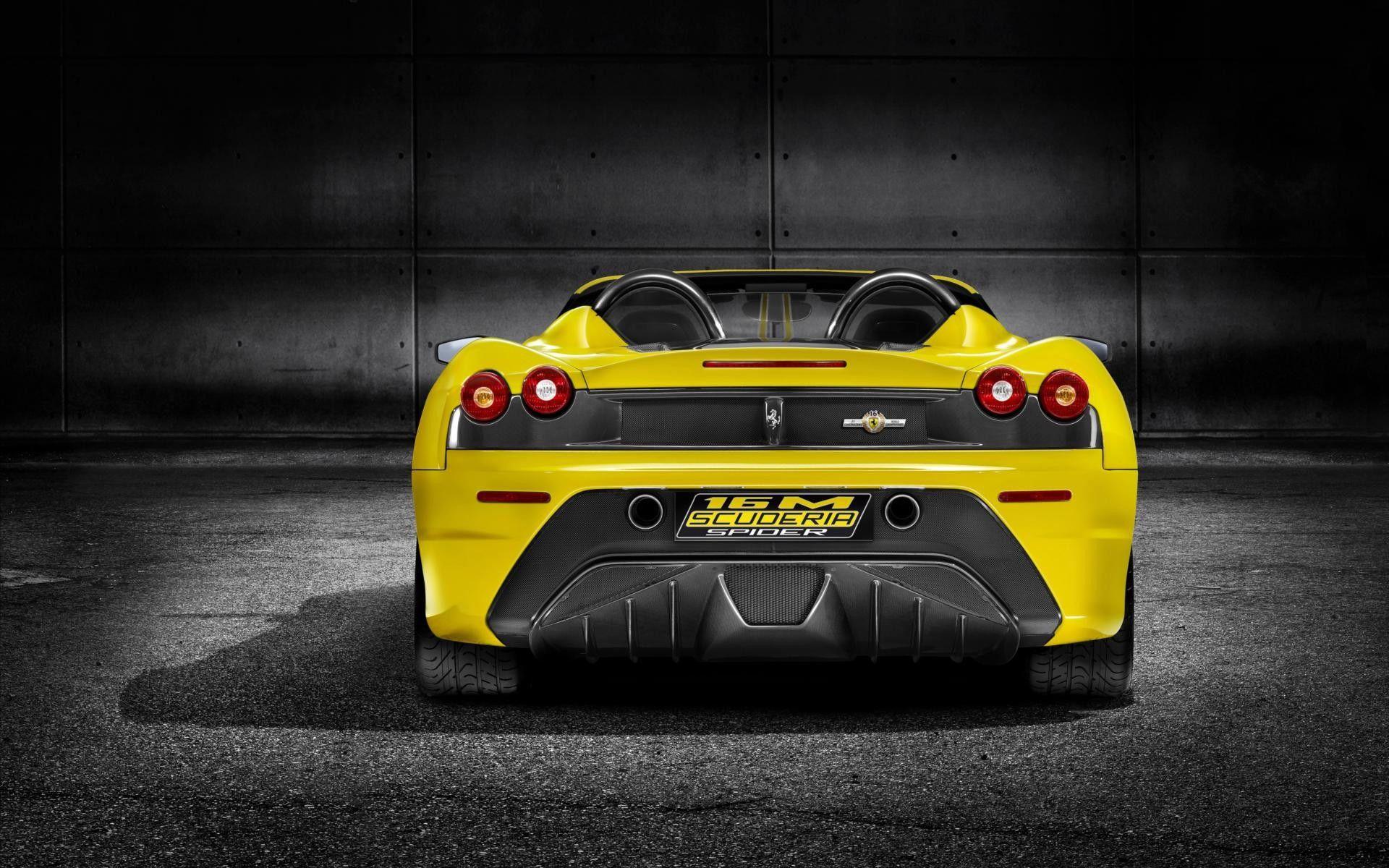 Yellow Ferrari Wallpapers - Top Free Yellow Ferrari Backgrounds ...