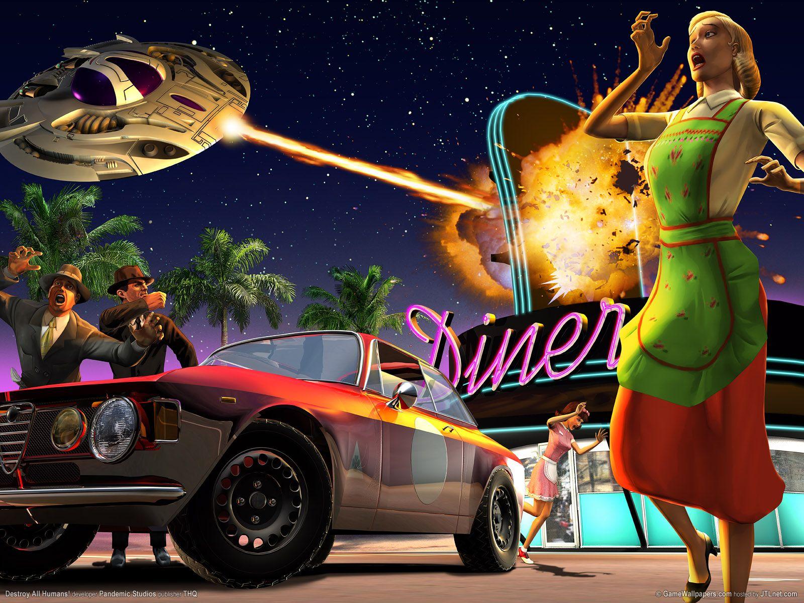 Destroy All Humans Wallpapers - Top Free Destroy All Humans Backgrounds ...