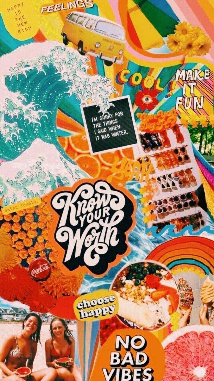 Orange Collage Wallpapers - Top Free Orange Collage Backgrounds ...